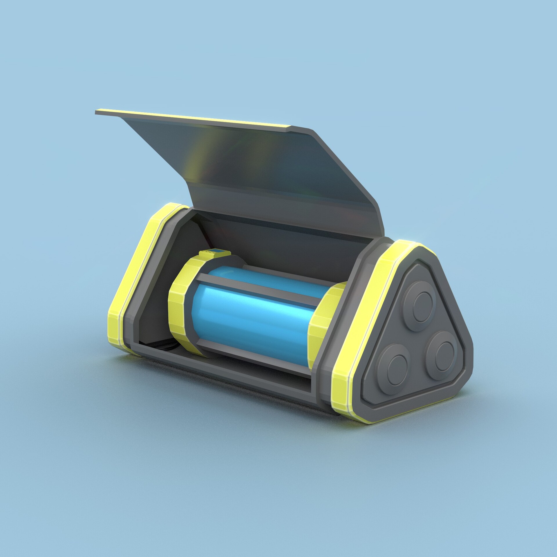 ArtStation - Sci-fi Battery prop