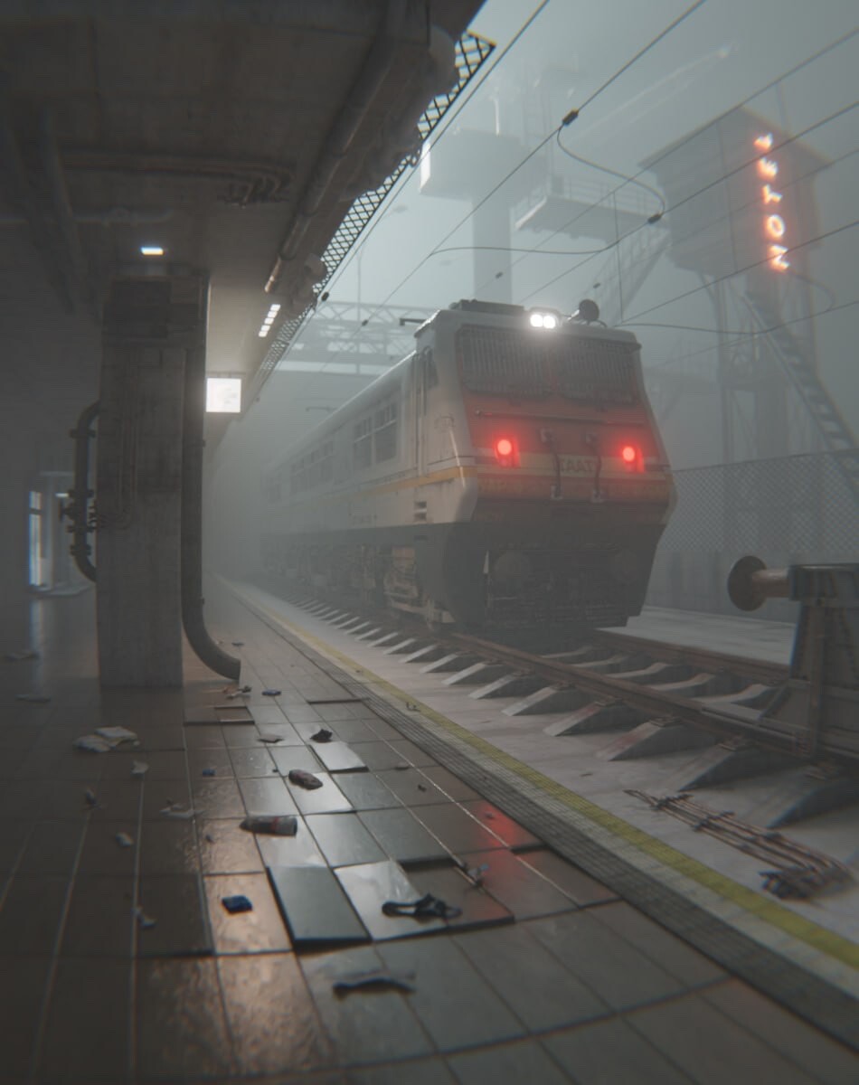 ArtStation - Location in Blender with compositing