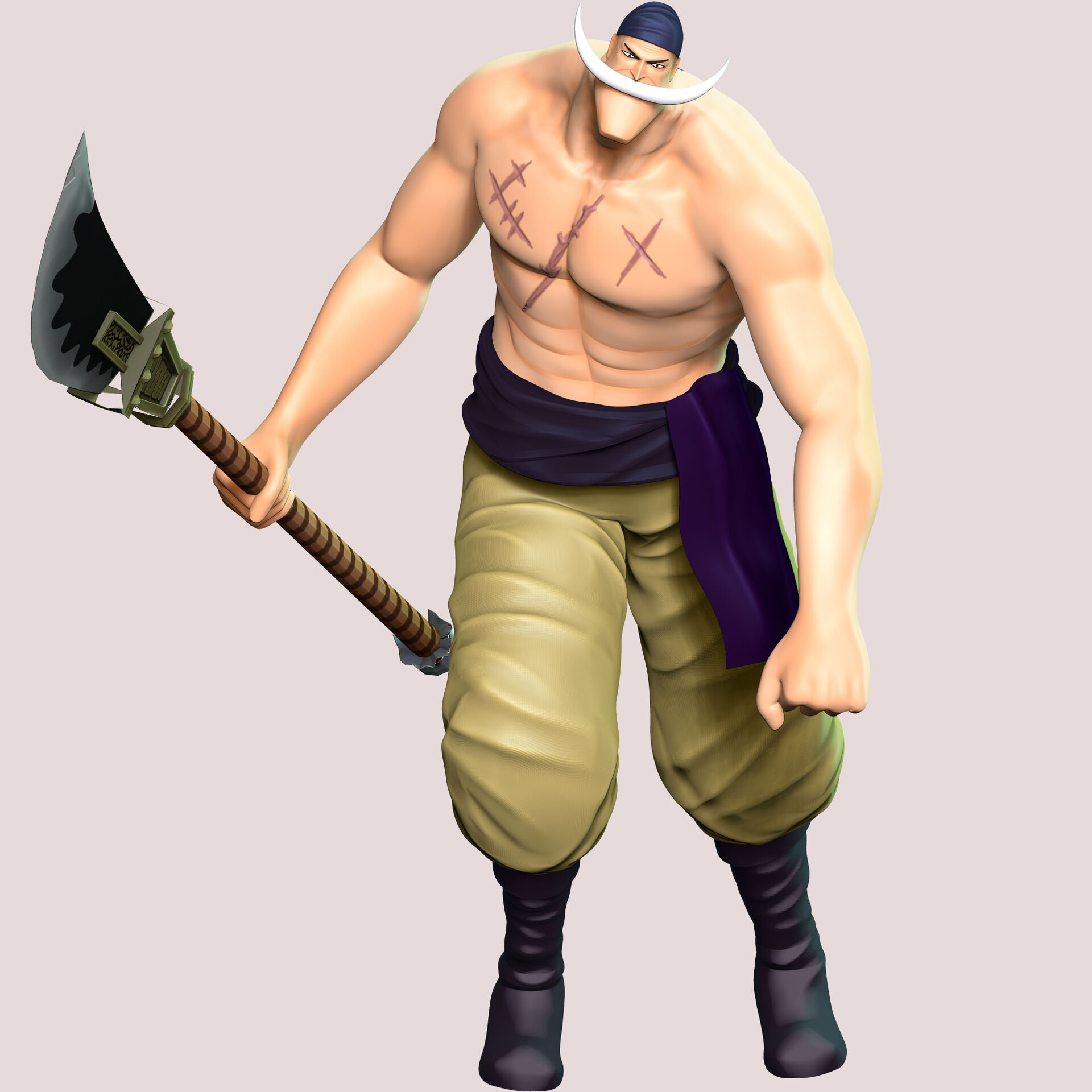 ArtStation - One Piece - Edward Newgate