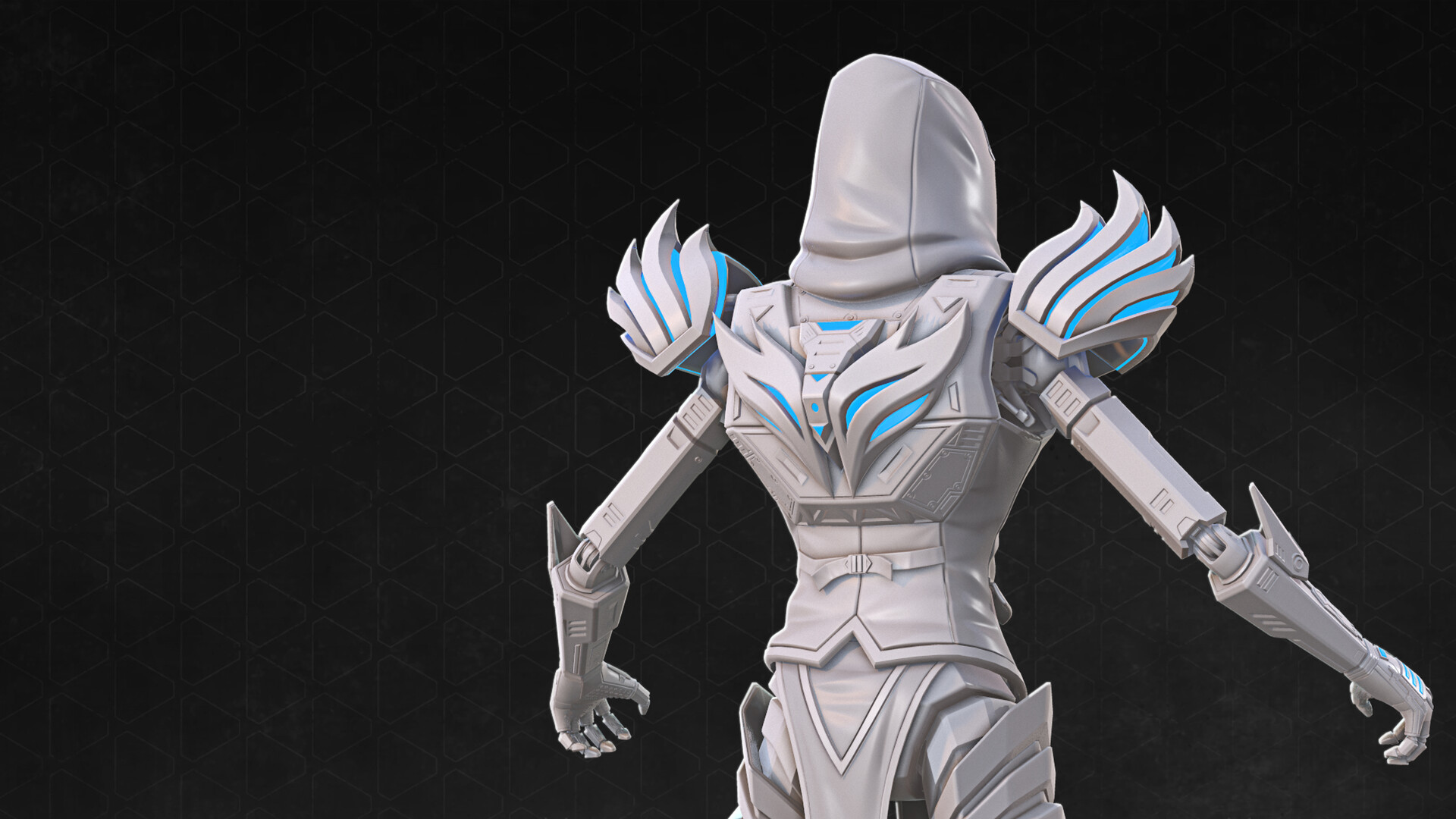 RABCAT GAME ART - Apex Legends - Revenant "Night Phoenix" Outfit