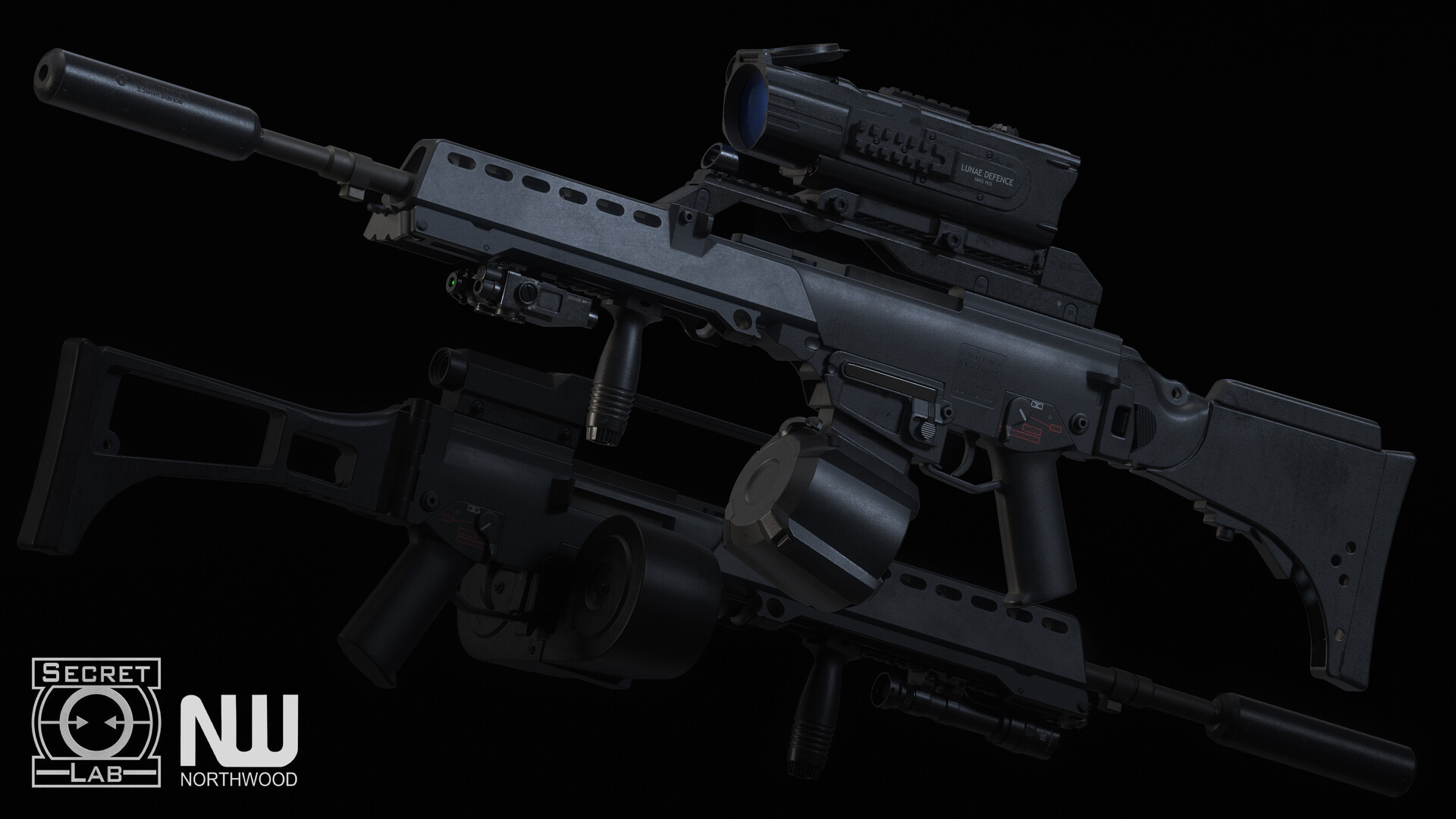 3D Art Portfolio of Jonathan Murray - FR-MG-0 | SCP Secret Laboratory