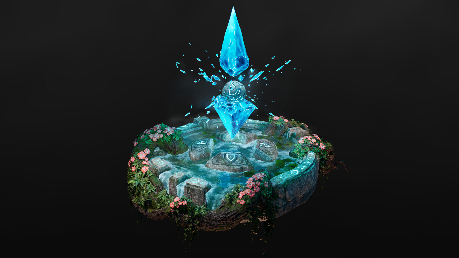 ArtStation - Magic fountain
