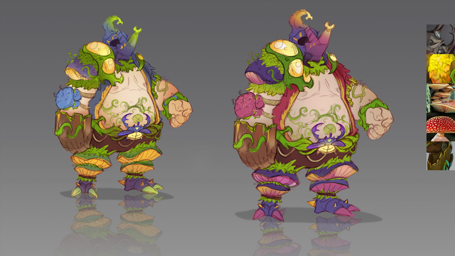 Mariia Goncharova | Xronos - Candy Jester Roadhog - Fan Skin Design