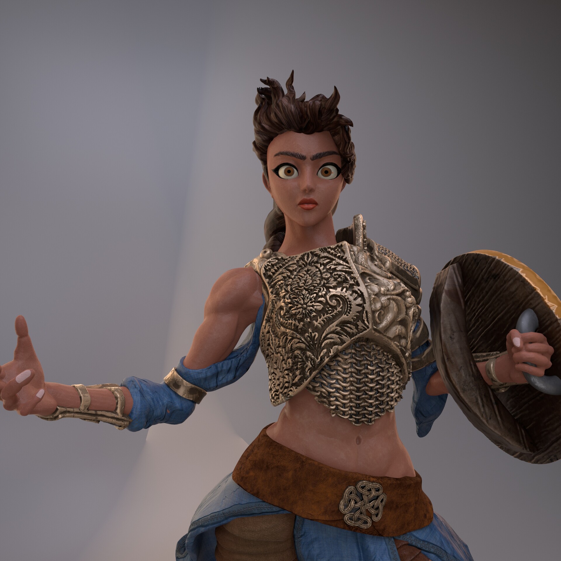 ArtStation - Female Warrior