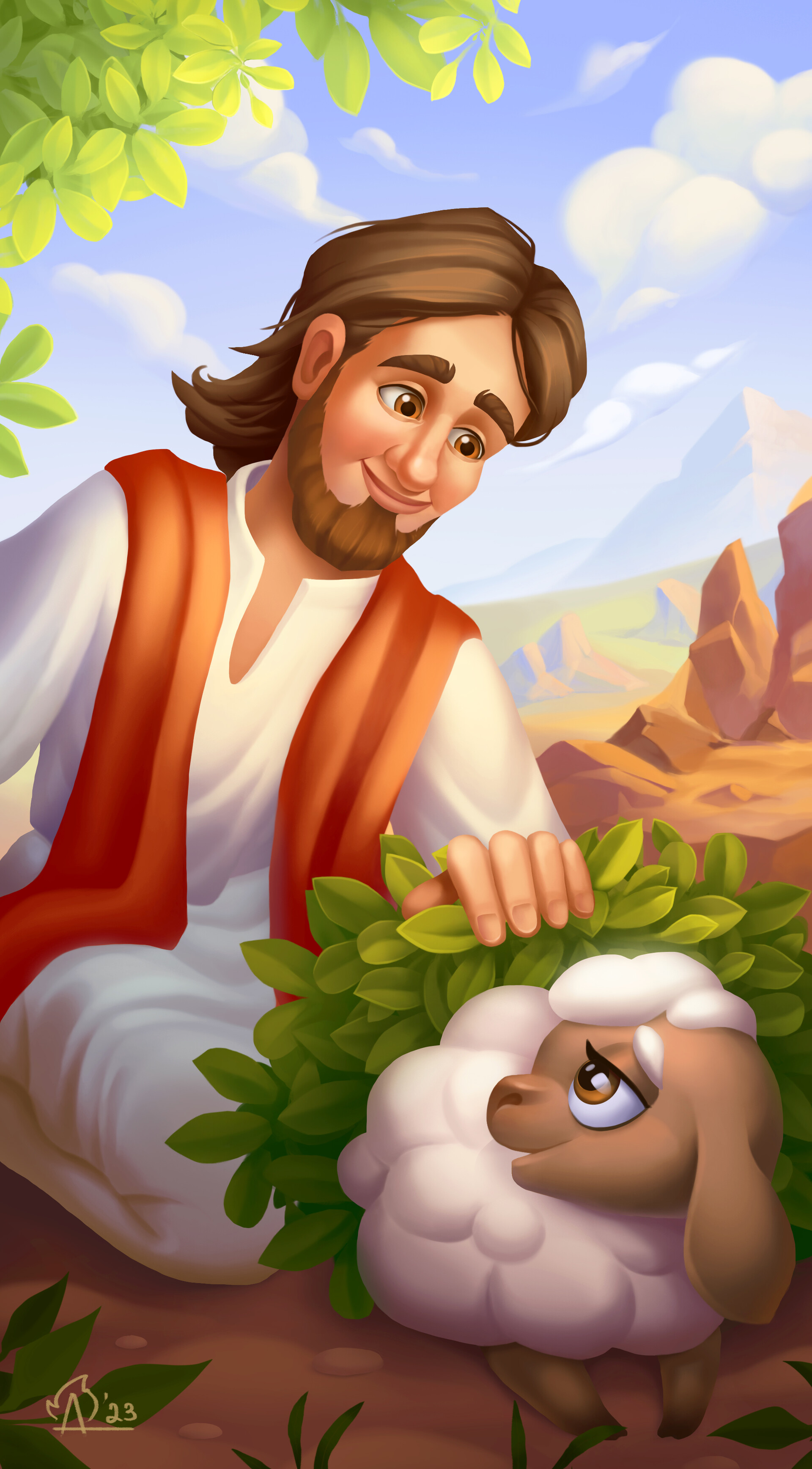 ArtStation - Lost Sheep