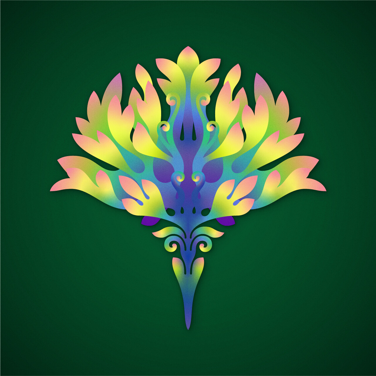 ArtStation - Colorful ornament - pattern design