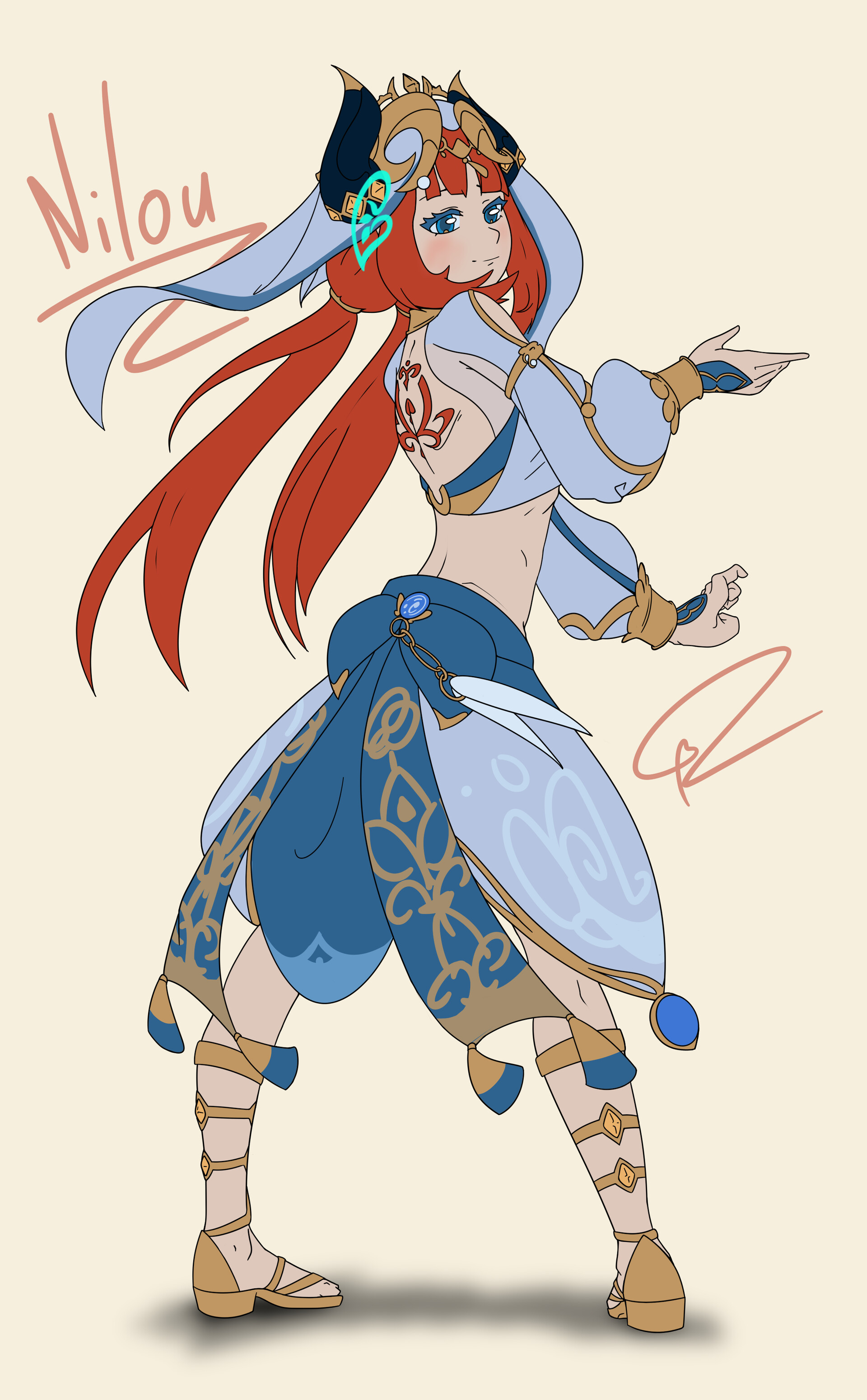 ArtStation - Nilou from Genshin Impact