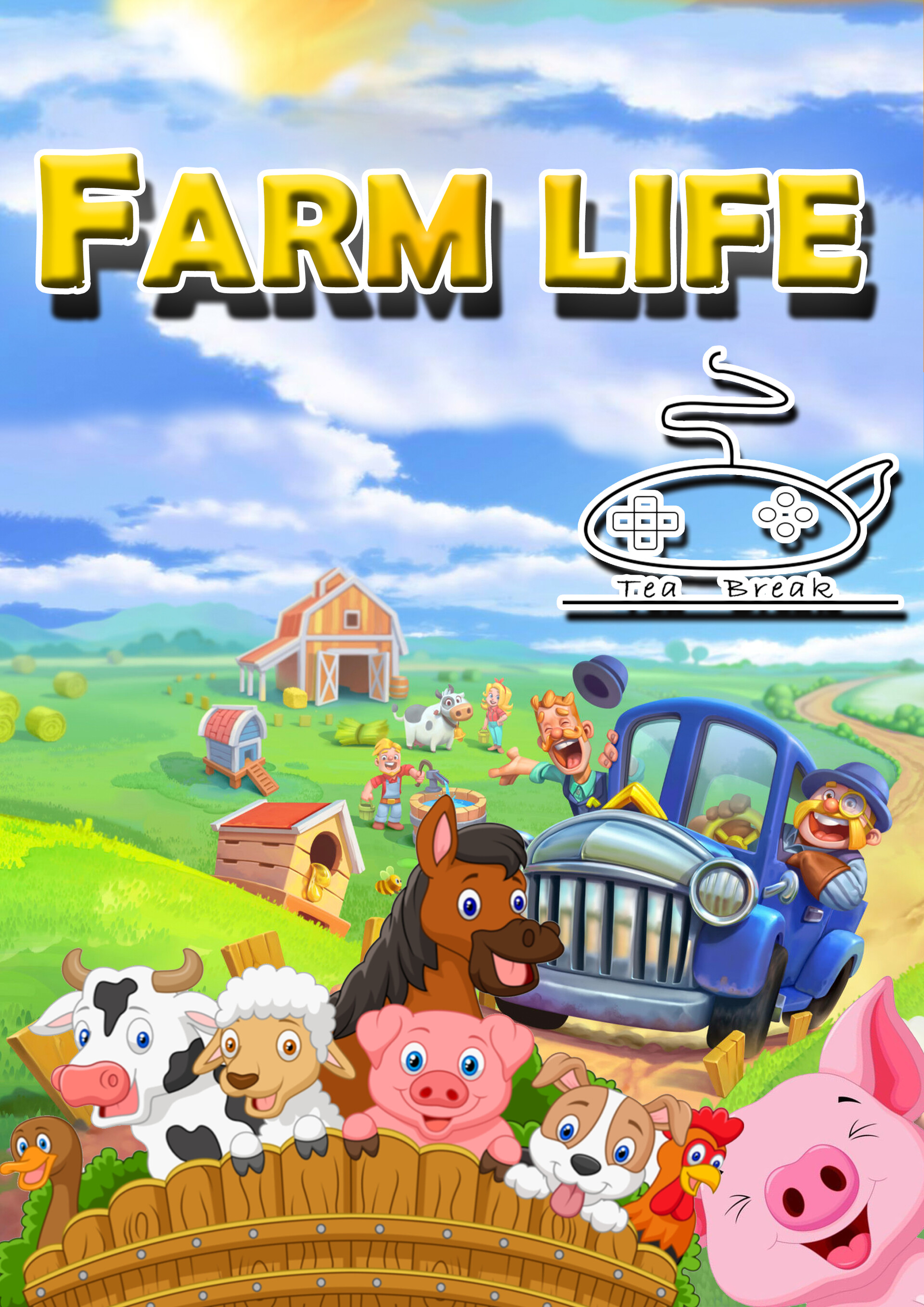 ArtStation - Farm Life Poster