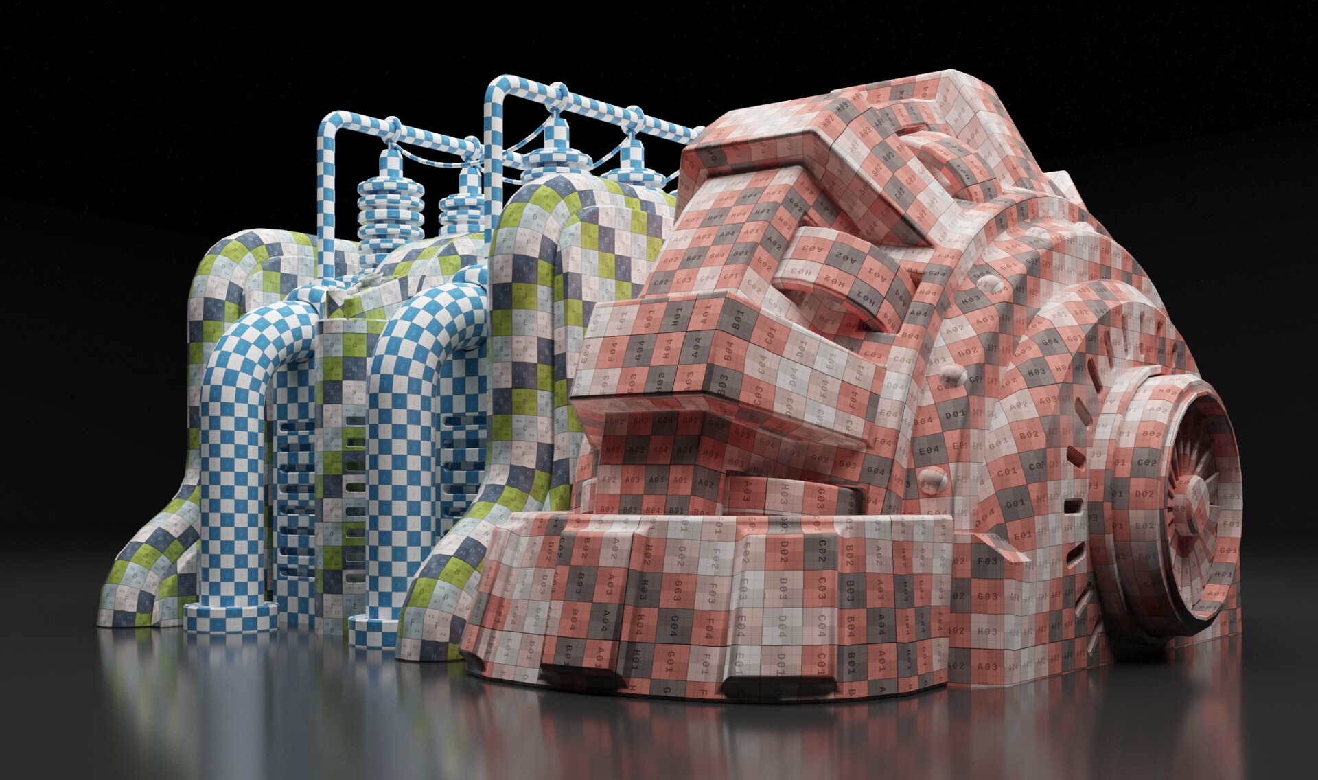 ArtStation - Unwraping Practice 05