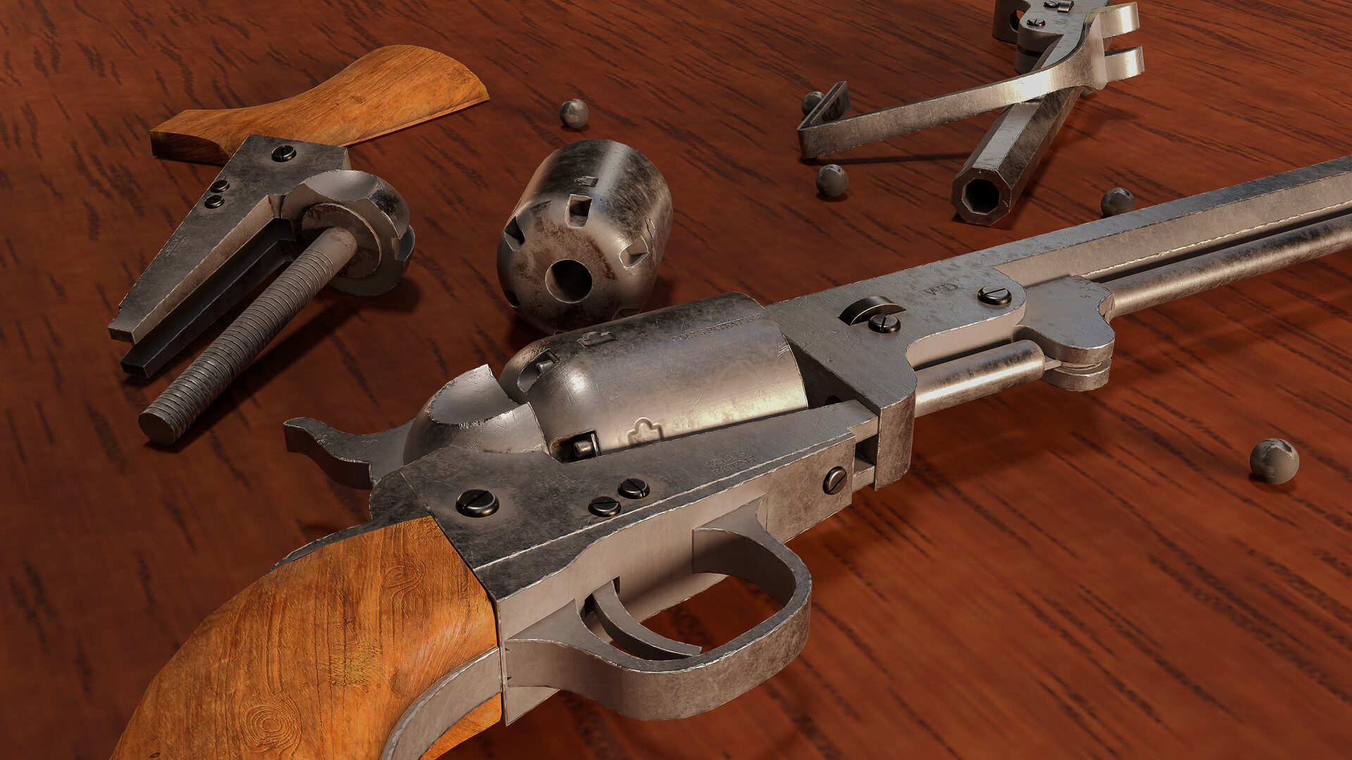 ArtStation - Colt 1851 Navy