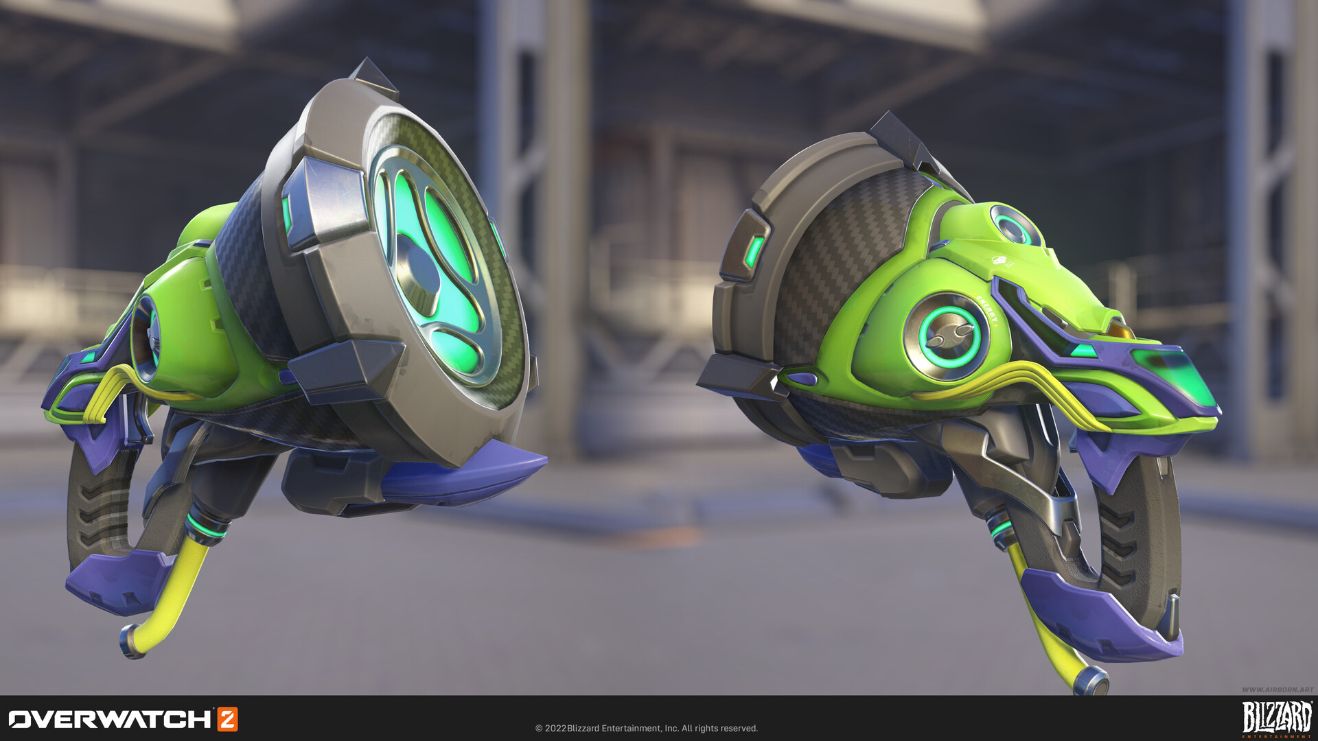 Airborn Studios - Overwatch 2 - Lucio weapon