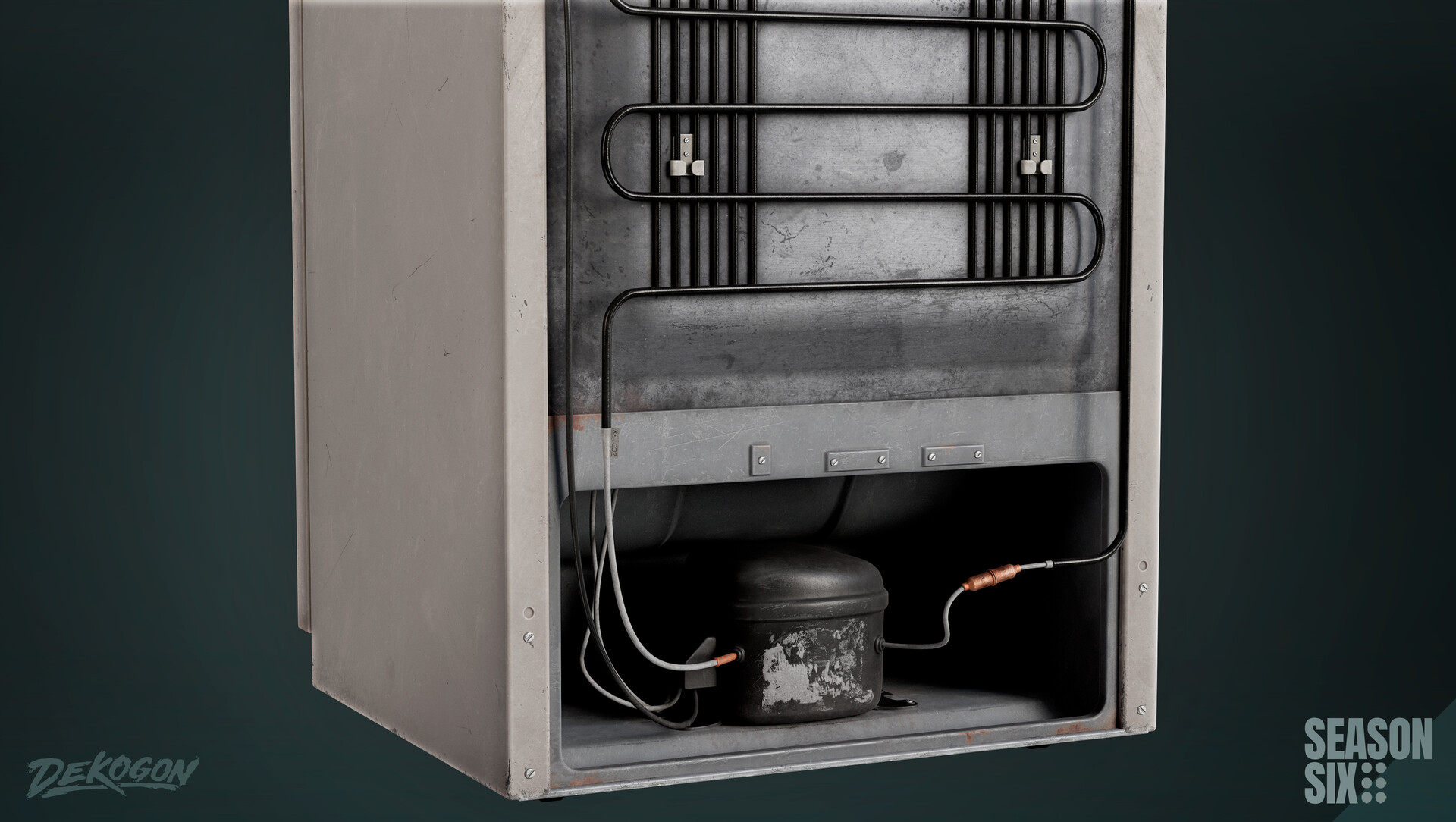 Óscar Sánchez - 3D Assets/Environment Artist - Dekogon S6 Props - Fridge