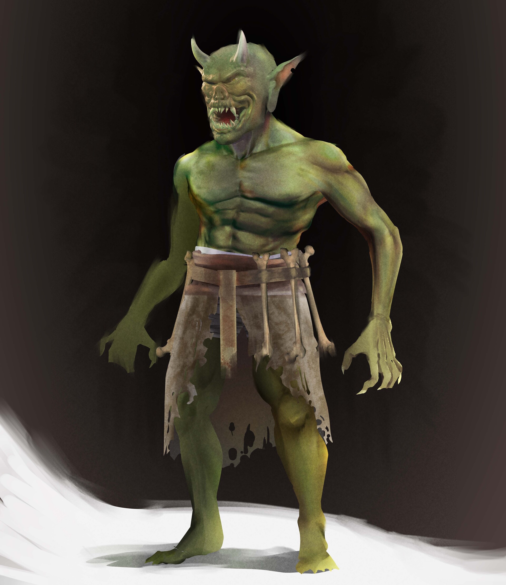 ArtStation - Moster design Concept Art practice