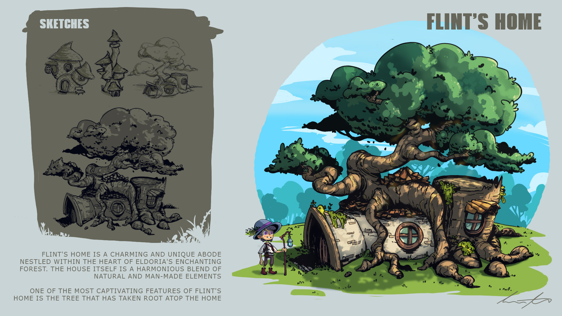 ArtStation - Flint's Home