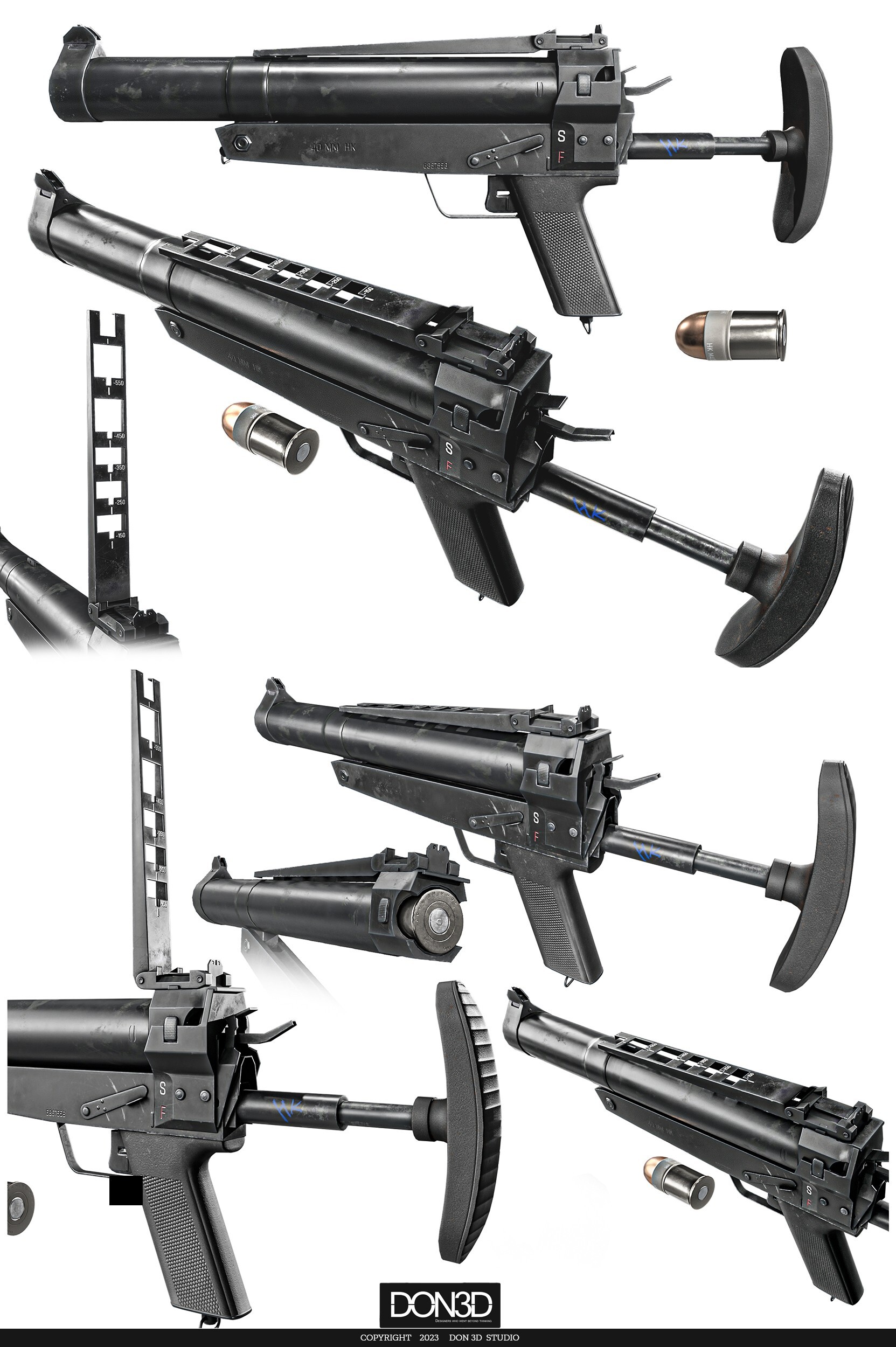 Tharidu Gamage - HK69A1 Grenade Launcher