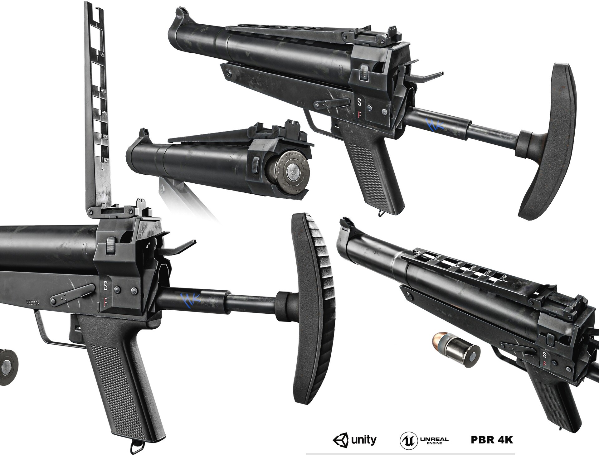 HK69A1 Grenade Launcher by Tharidu Gamage — ProUser.Me