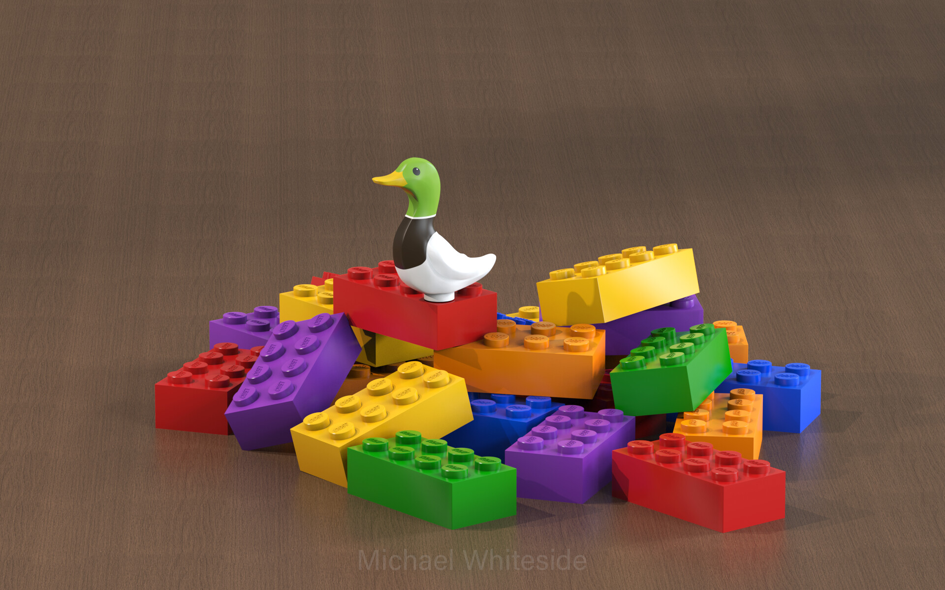 ArtStation - LEGO Duck