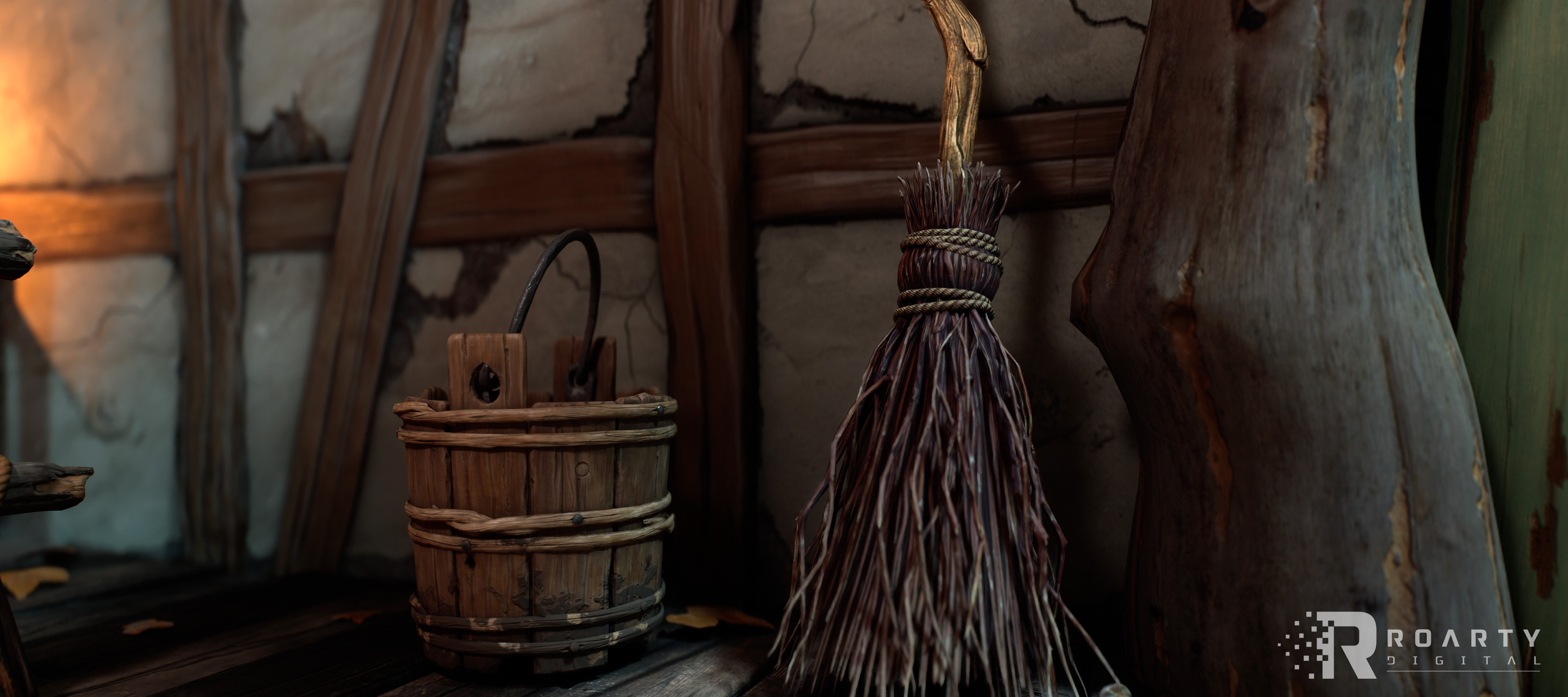 Roarty Digital - Broom + Bucket