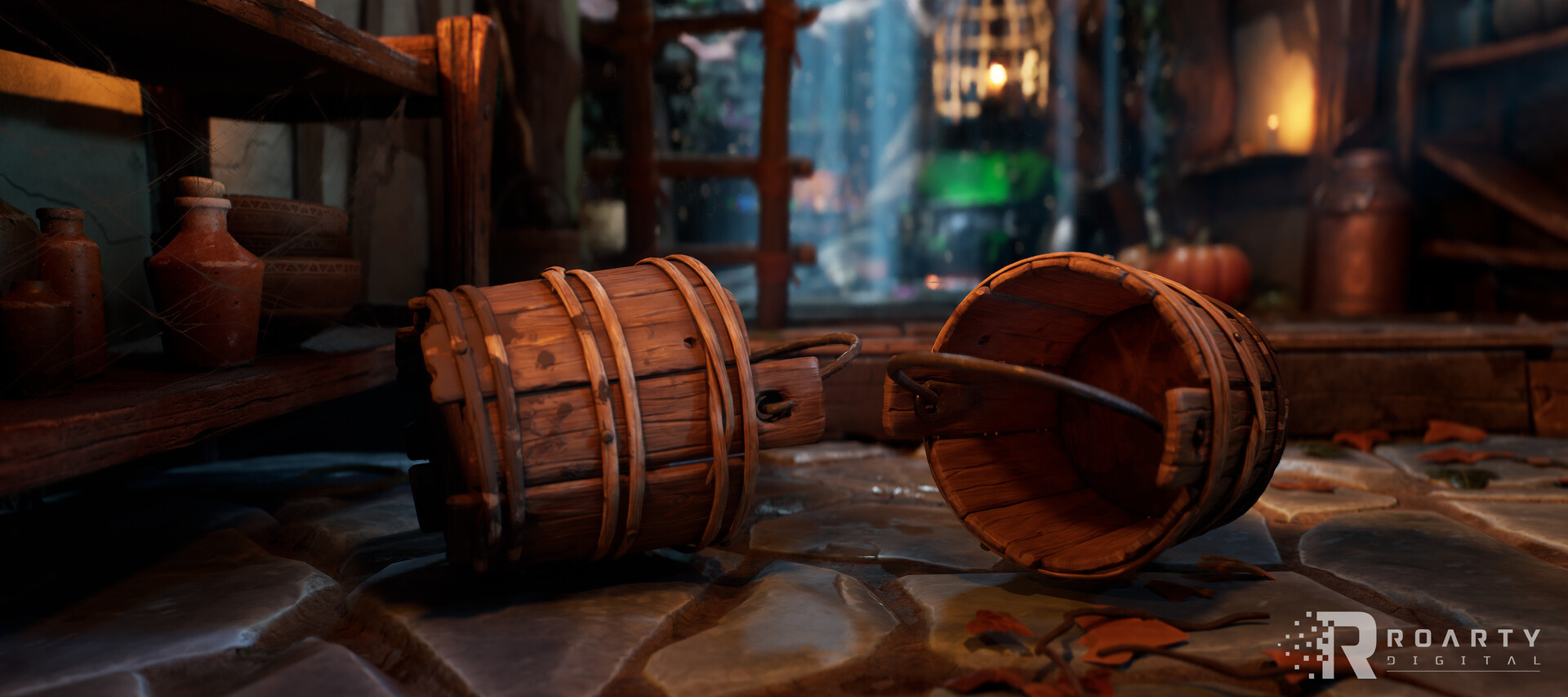 Roarty Digital - Broom + Bucket