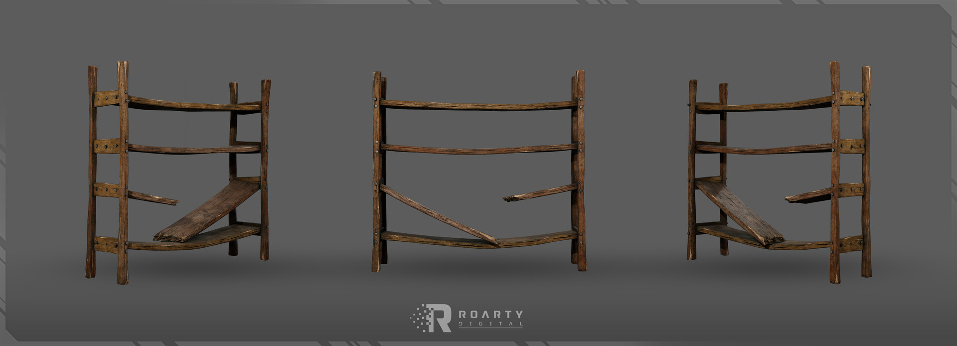 Roarty Digital - Ladder + Shelf