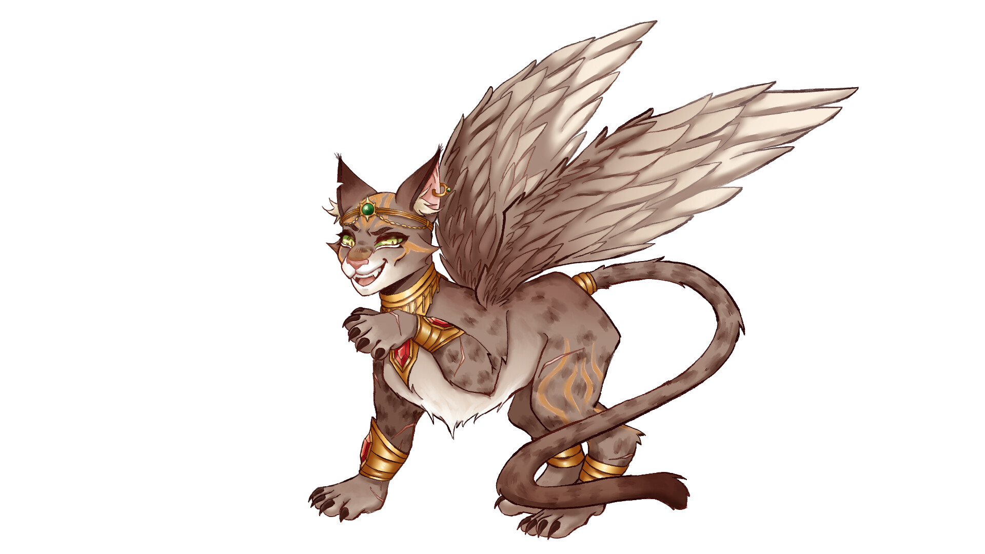 ArtStation - Dnd Godcat Character