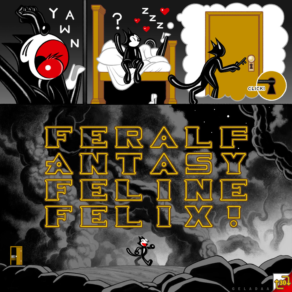 ArtStation - Feral Fantasy Feline Felix (01)