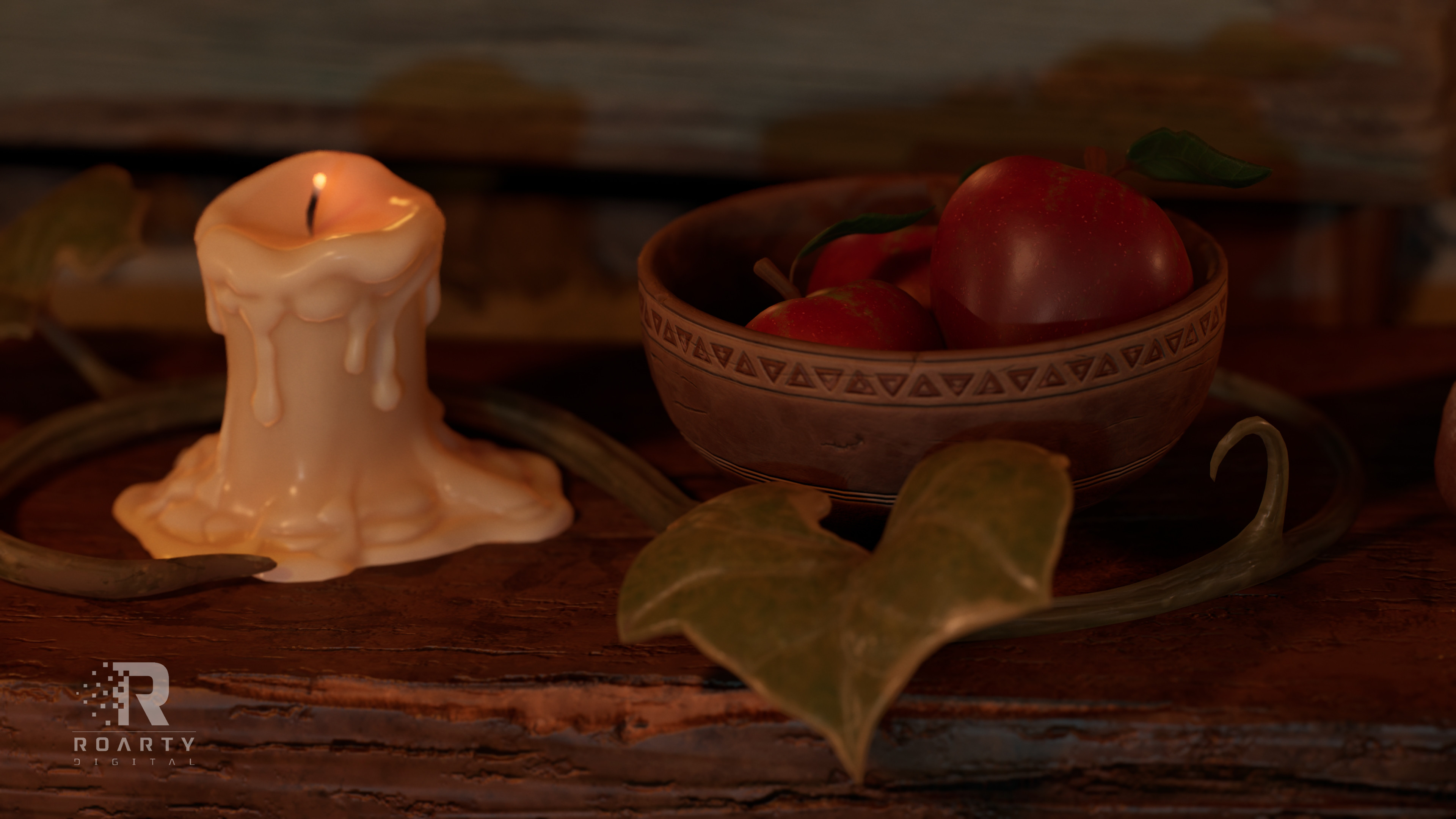 Roarty Digital - Skulls + Birdcage