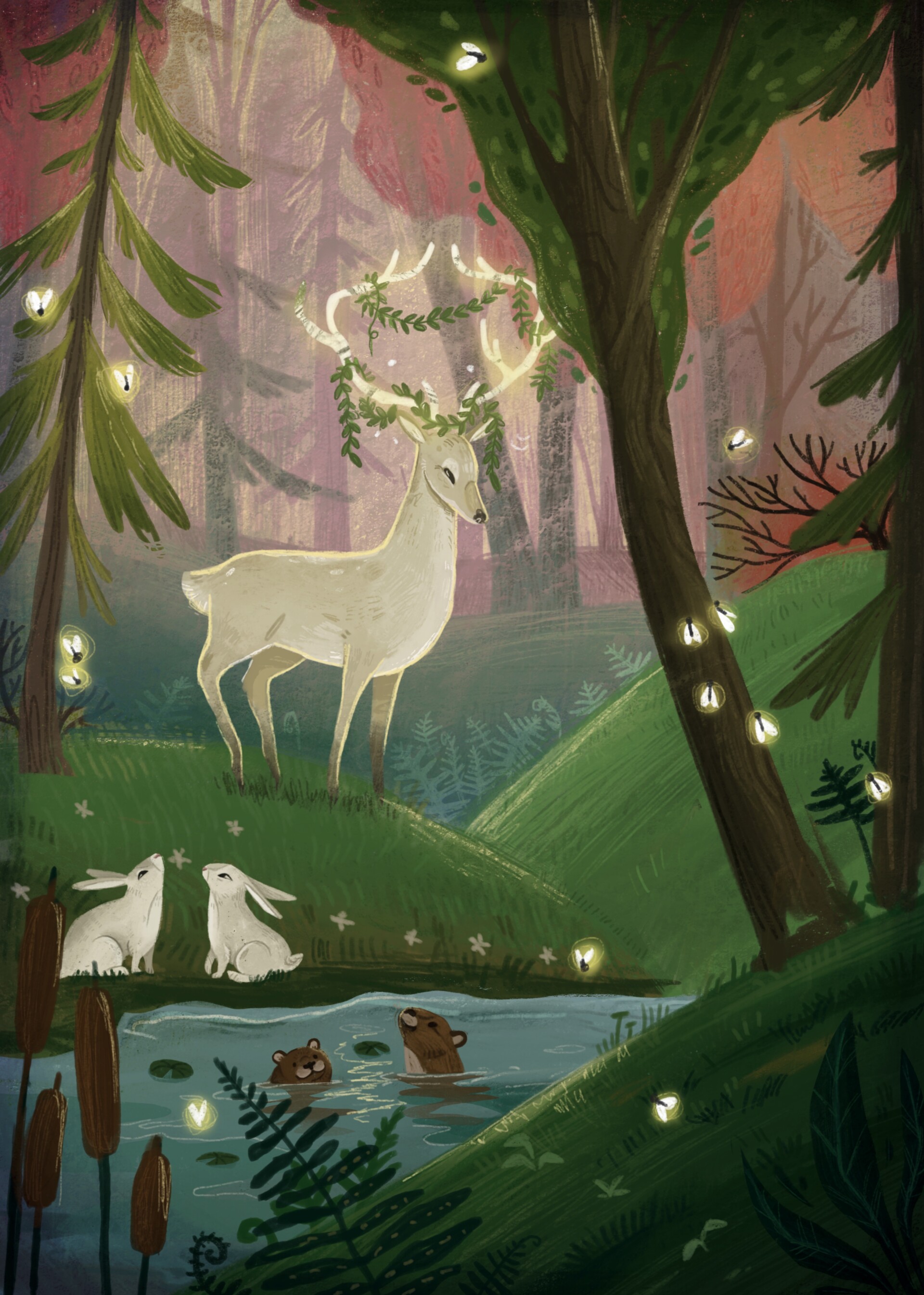 ArtStation - Magic forest