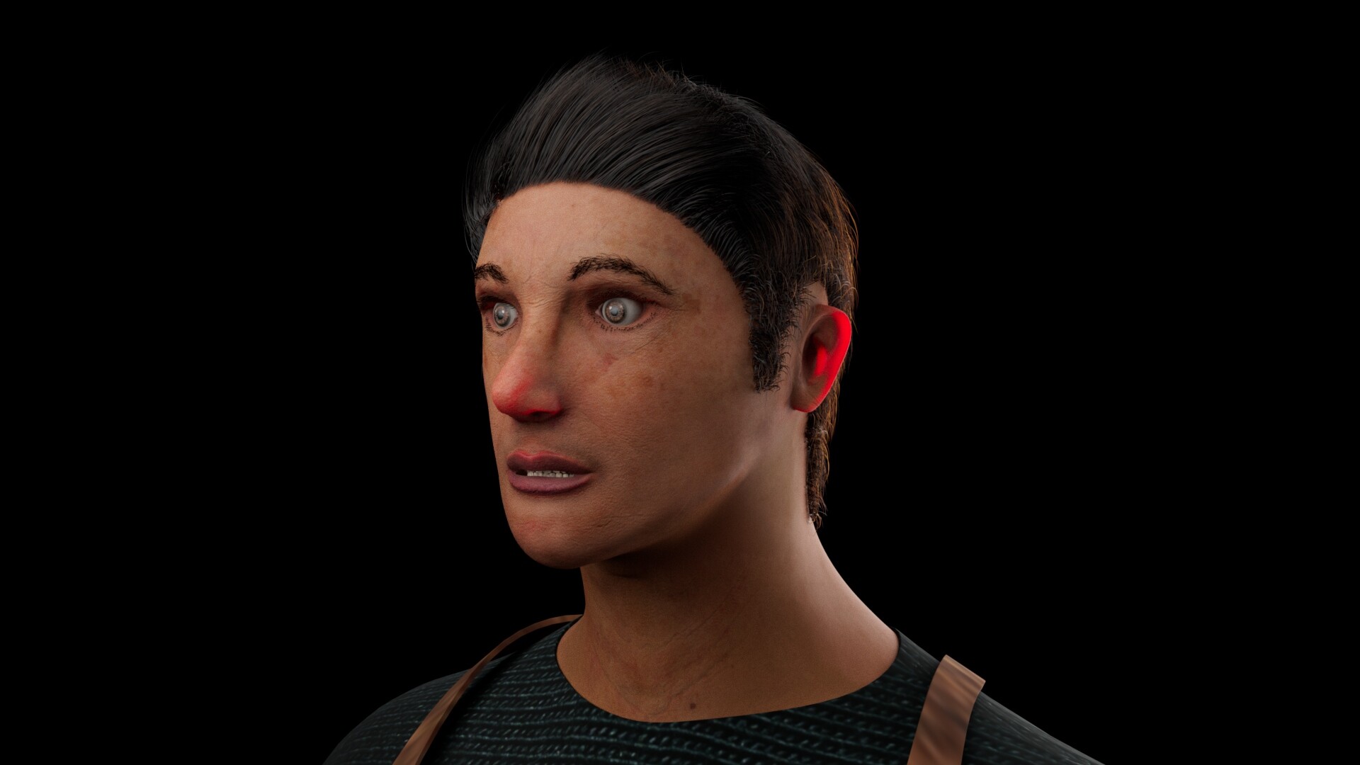 ArtStation - The man (first realistic render)