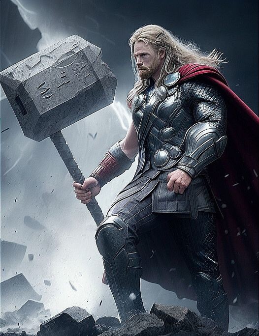 ArtStation - thor marvel digital art