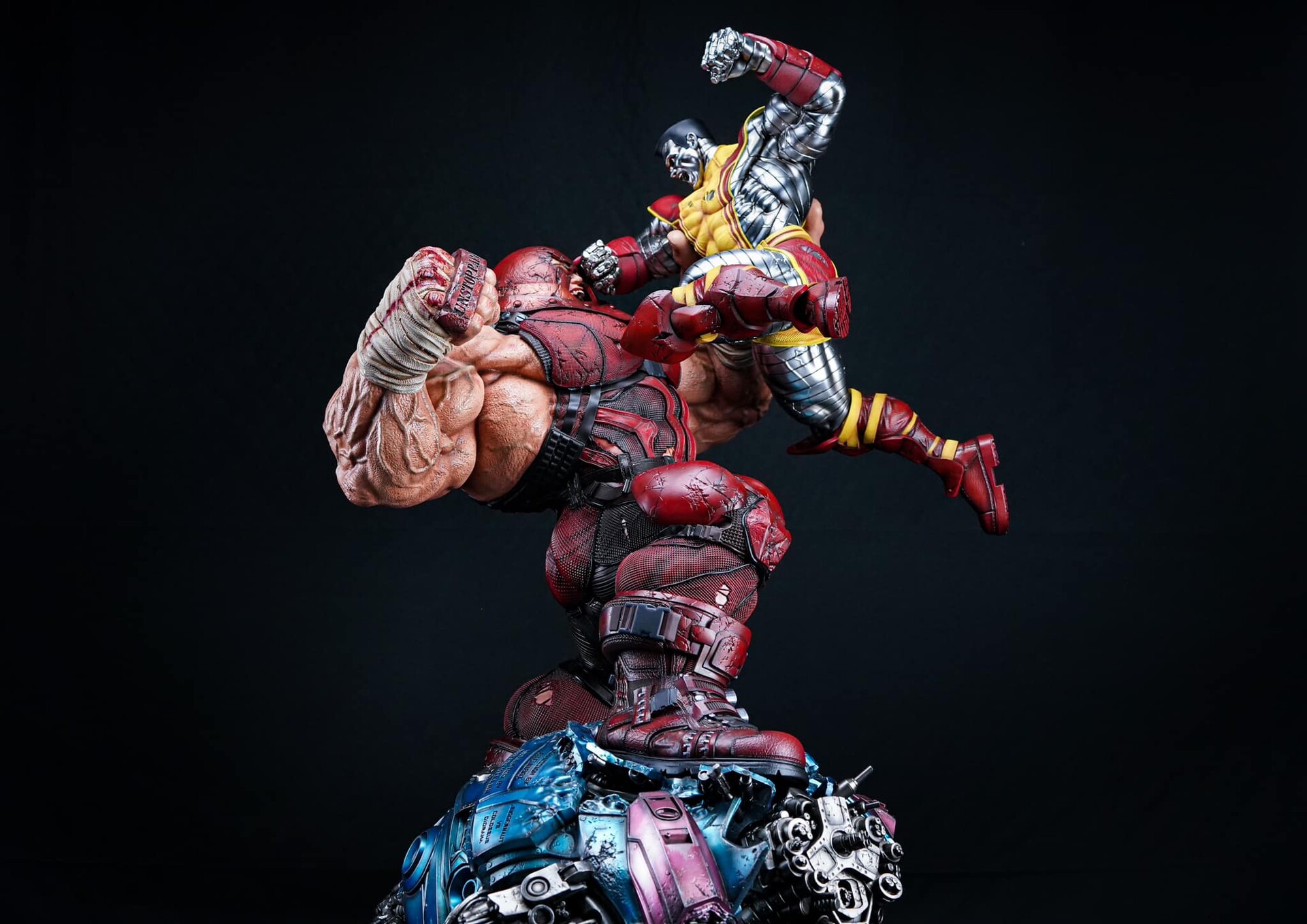 ArtStation - Juggernaut vs Colossus - final paint - Jorge Villar