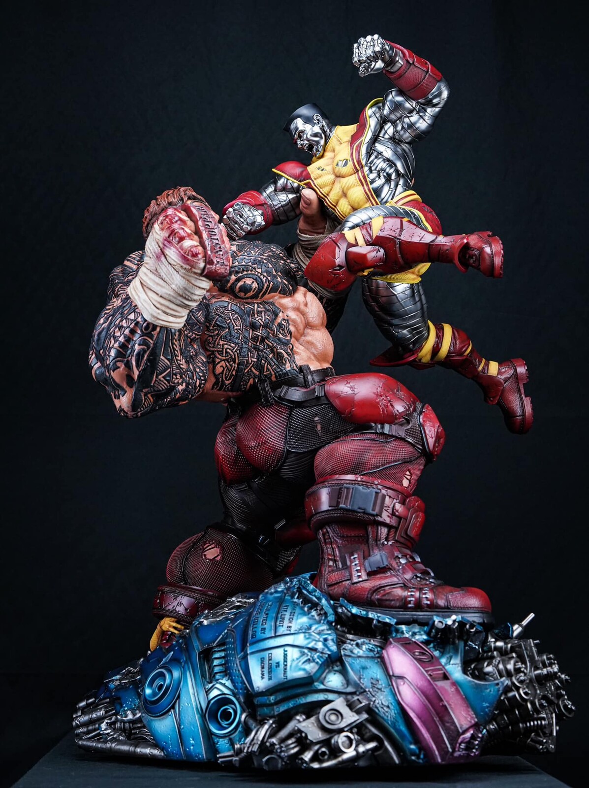 jorge villar - Juggernaut vs Colossus - final paint - Jorge Villar