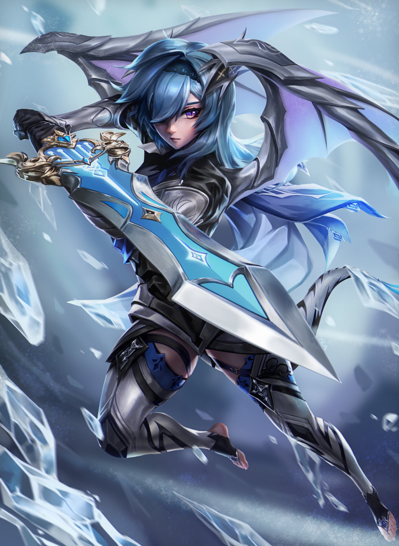 ArtStation - Dragon Eula