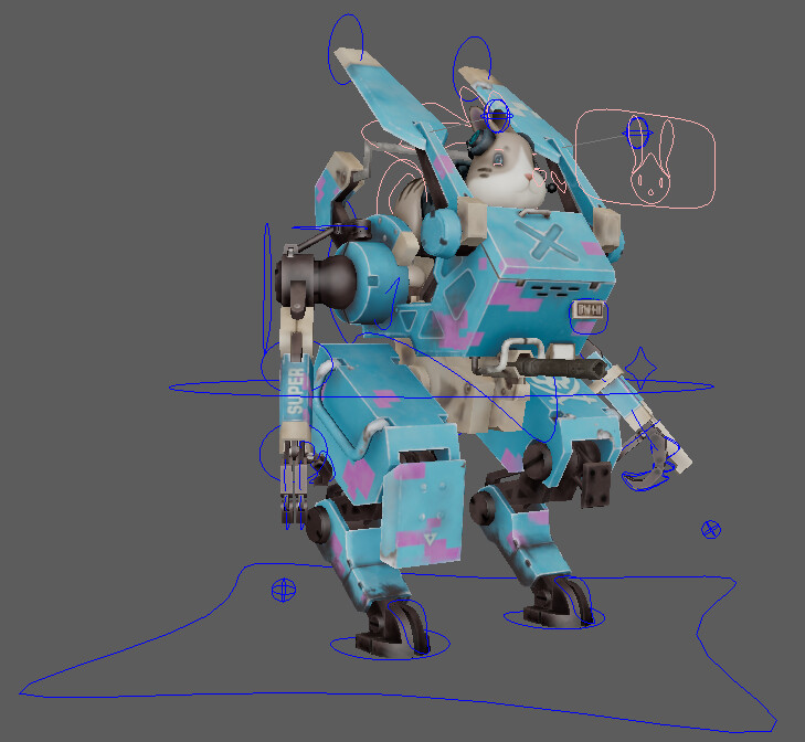 ArtStation - Bunny Robot Rig