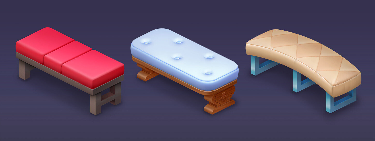 ArtStation - Casual furniture