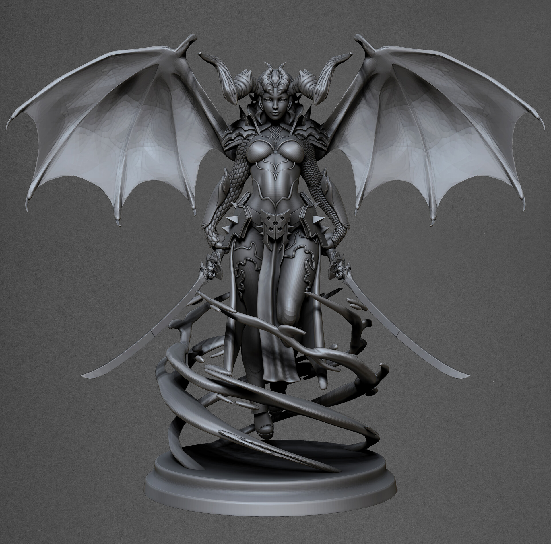 ArtStation - DEMON WOMAN