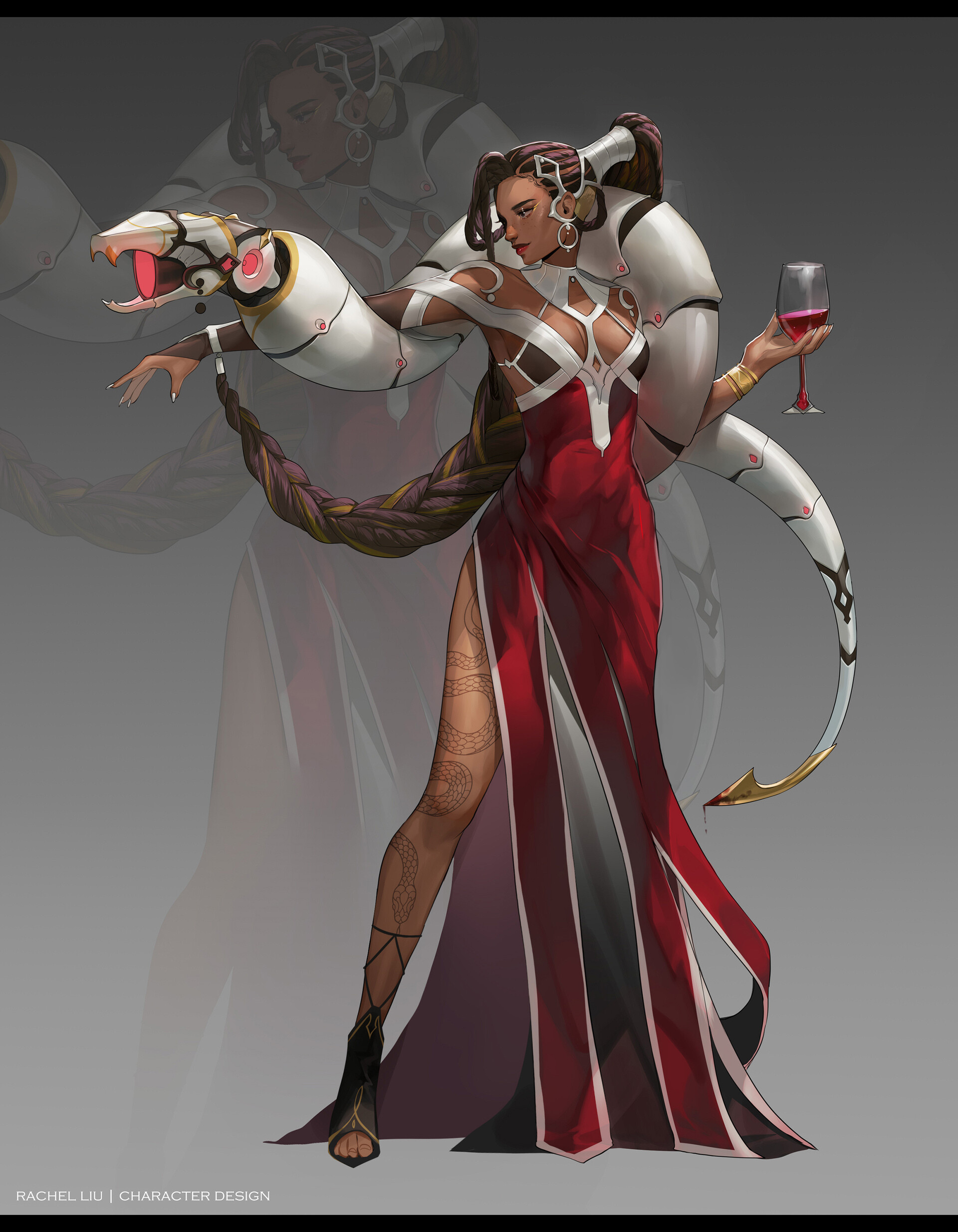 ArtStation - Snake Socialite