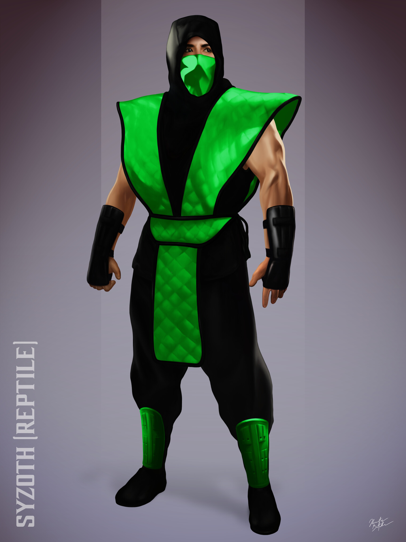 Jhonatas Batalha - Mortal Kombat: Syzoth (Reptile)