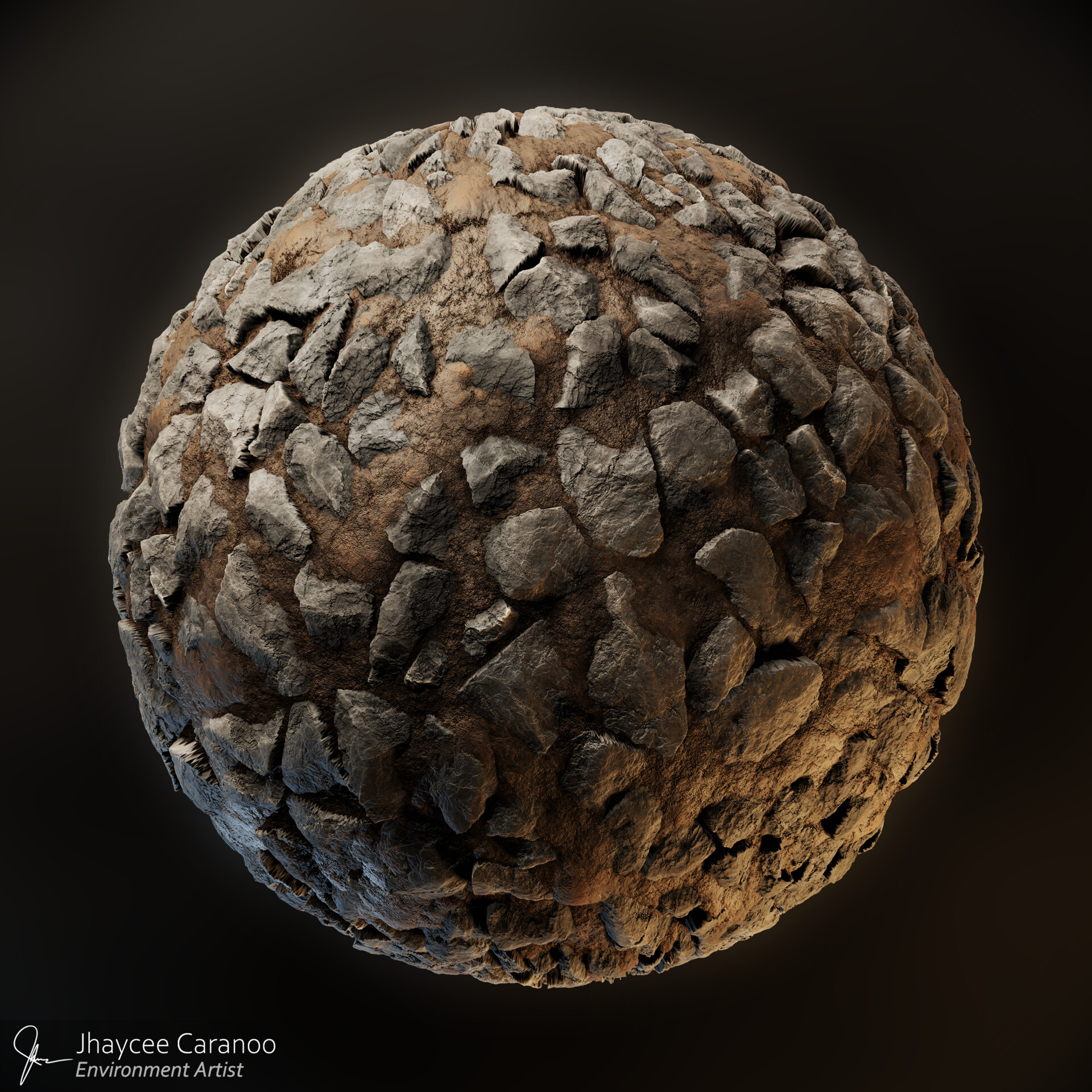 Jhaycee Caranoo - Stone Mud Material