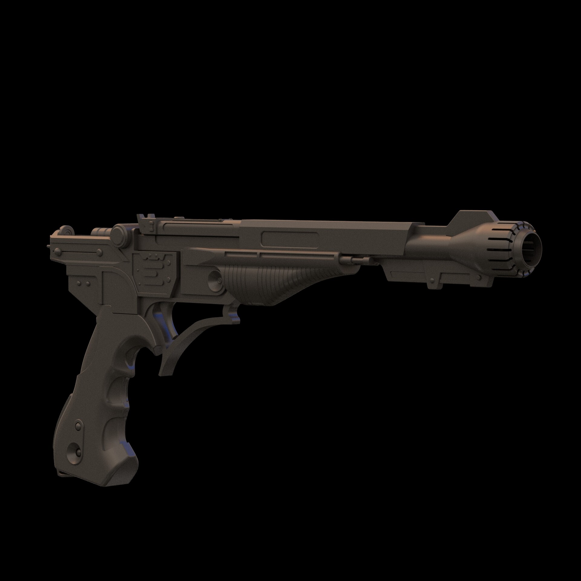 ArtStation - Mando S3 Blaster Designed for 3D printing