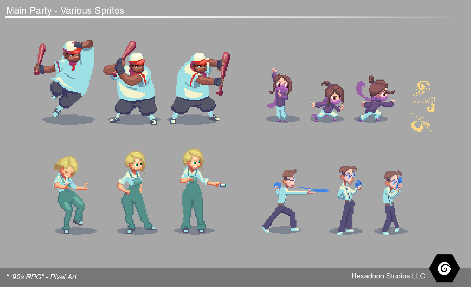 Mikael Yusifov - Pixel Art - 90's RPG