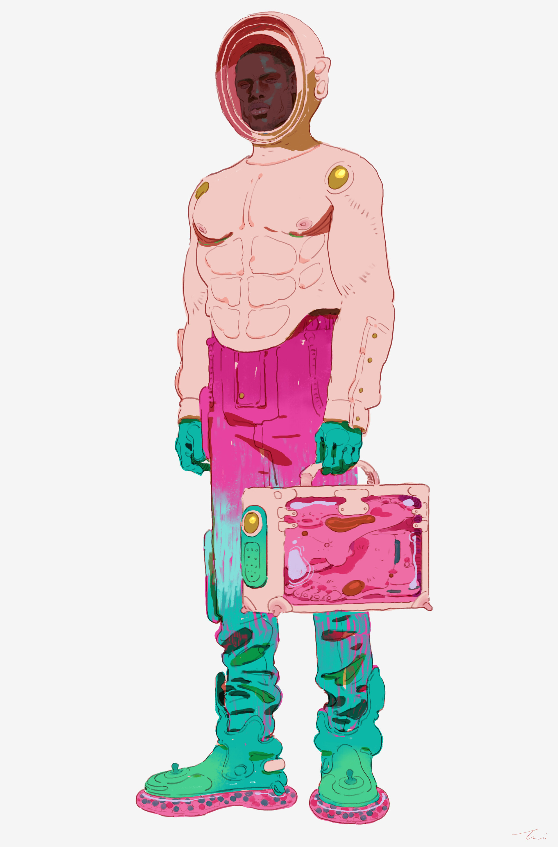 ArtStation - POP muscle