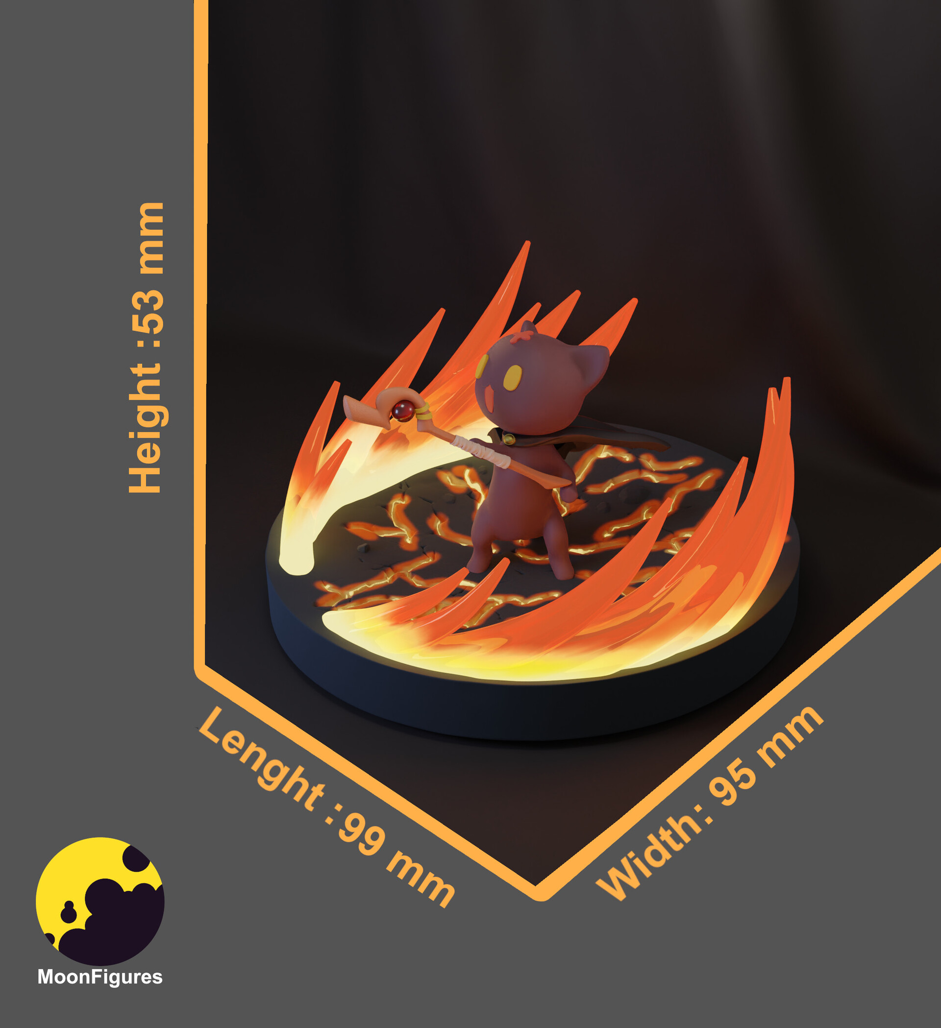 MoonFigures - Chomusuke - konosuba