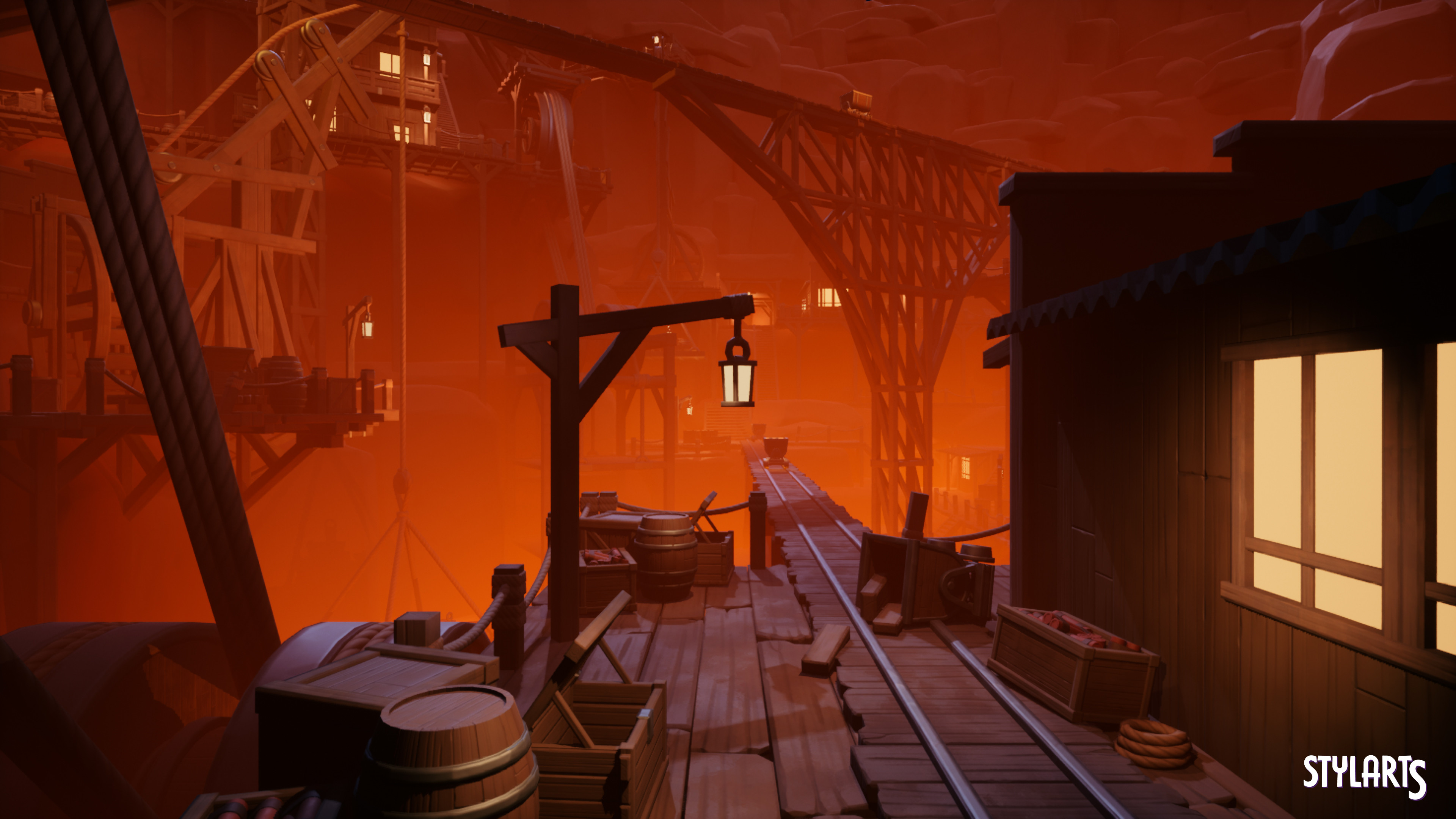 StylArts - Stylized Desert Mine