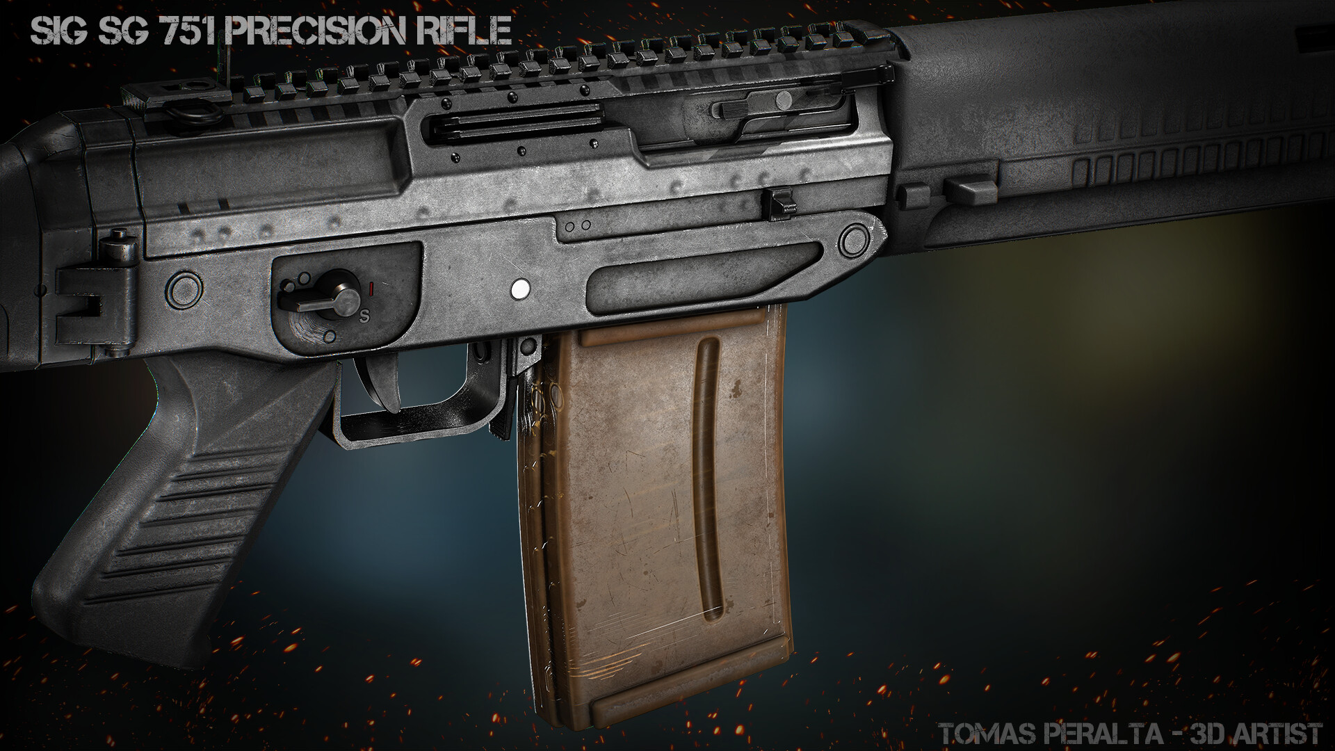 Tomas Peralta - SIG SG 751 Rifle