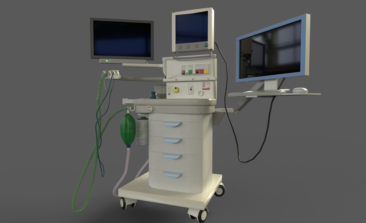 ArtStation - Hospital models (operating room)