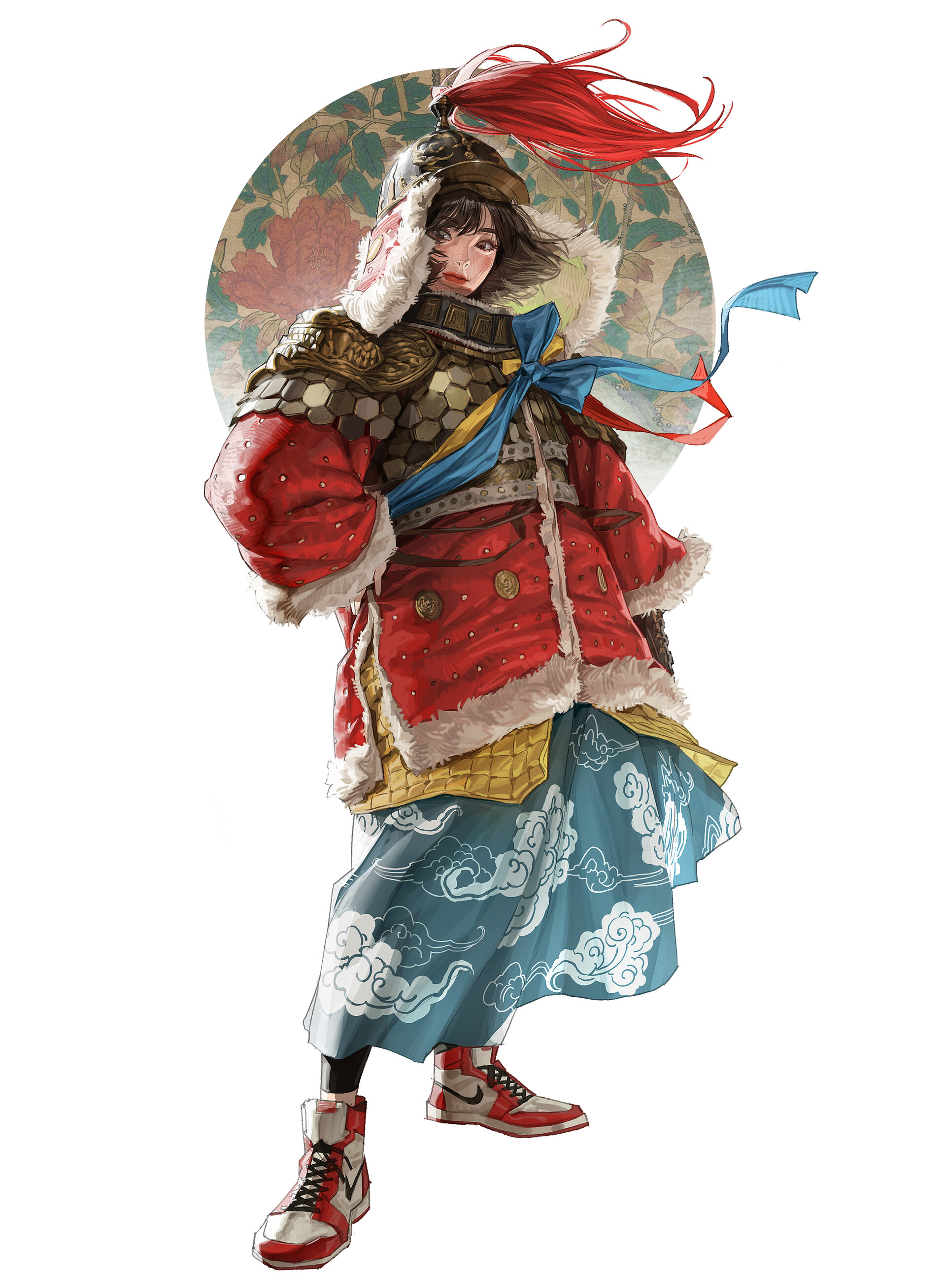 ArtStation - [Modern Korean traditional armor]