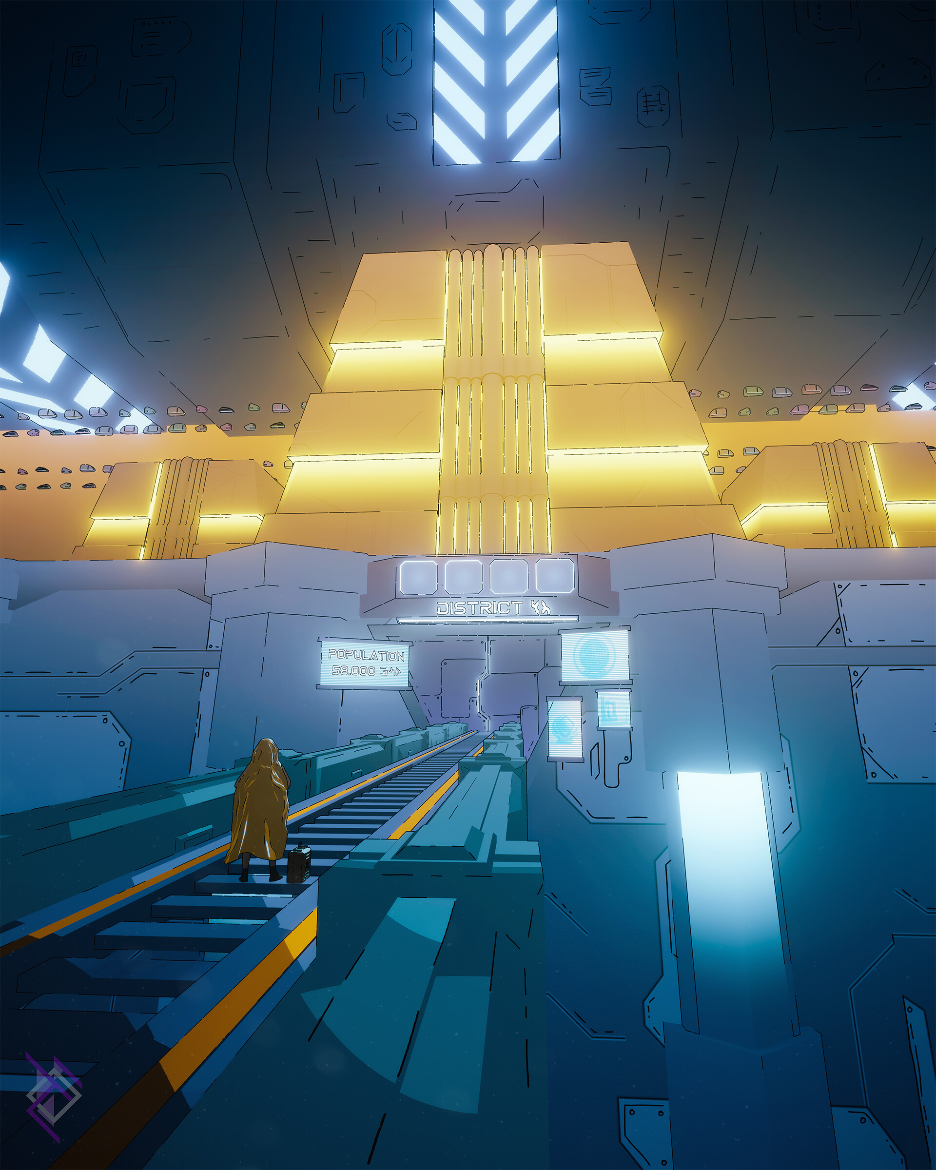 ArtStation - City Entrance