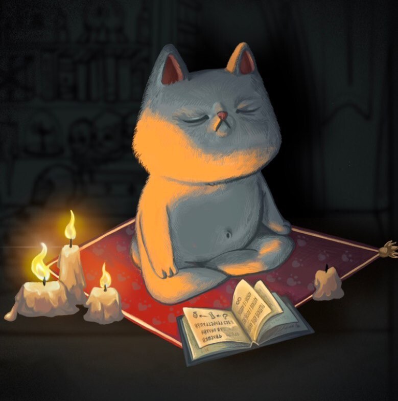 ArtStation - spirit cat