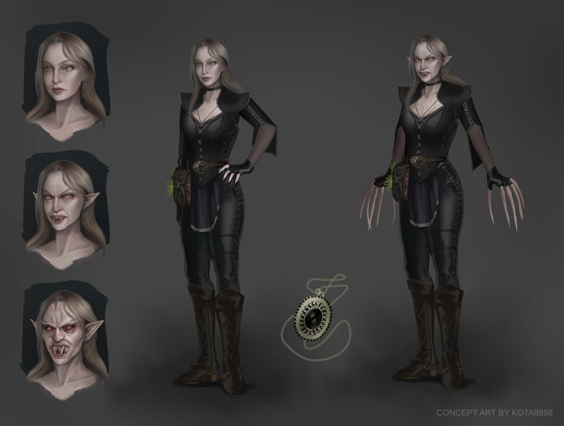ArtStation - Higher Vampire Concept Art